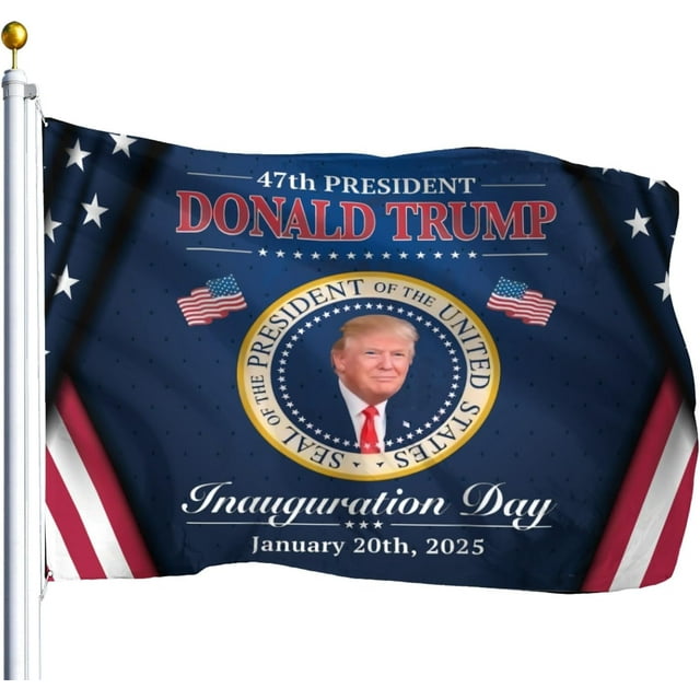 Make America Great Again Flag Trump Win 2024 Election Inauguration Day ...