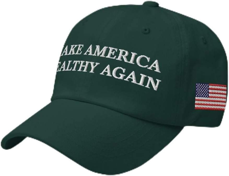 Make America Healthy Again Hat Embroidered Hat Rfk Jr Tru_mp Maha ...
