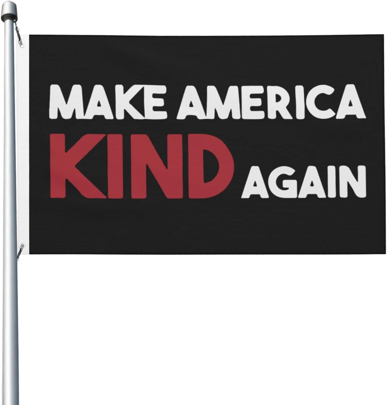 Make America Kind Again Flag 3x5 Ft Outdoor Decoration Banner Yard Flag ...