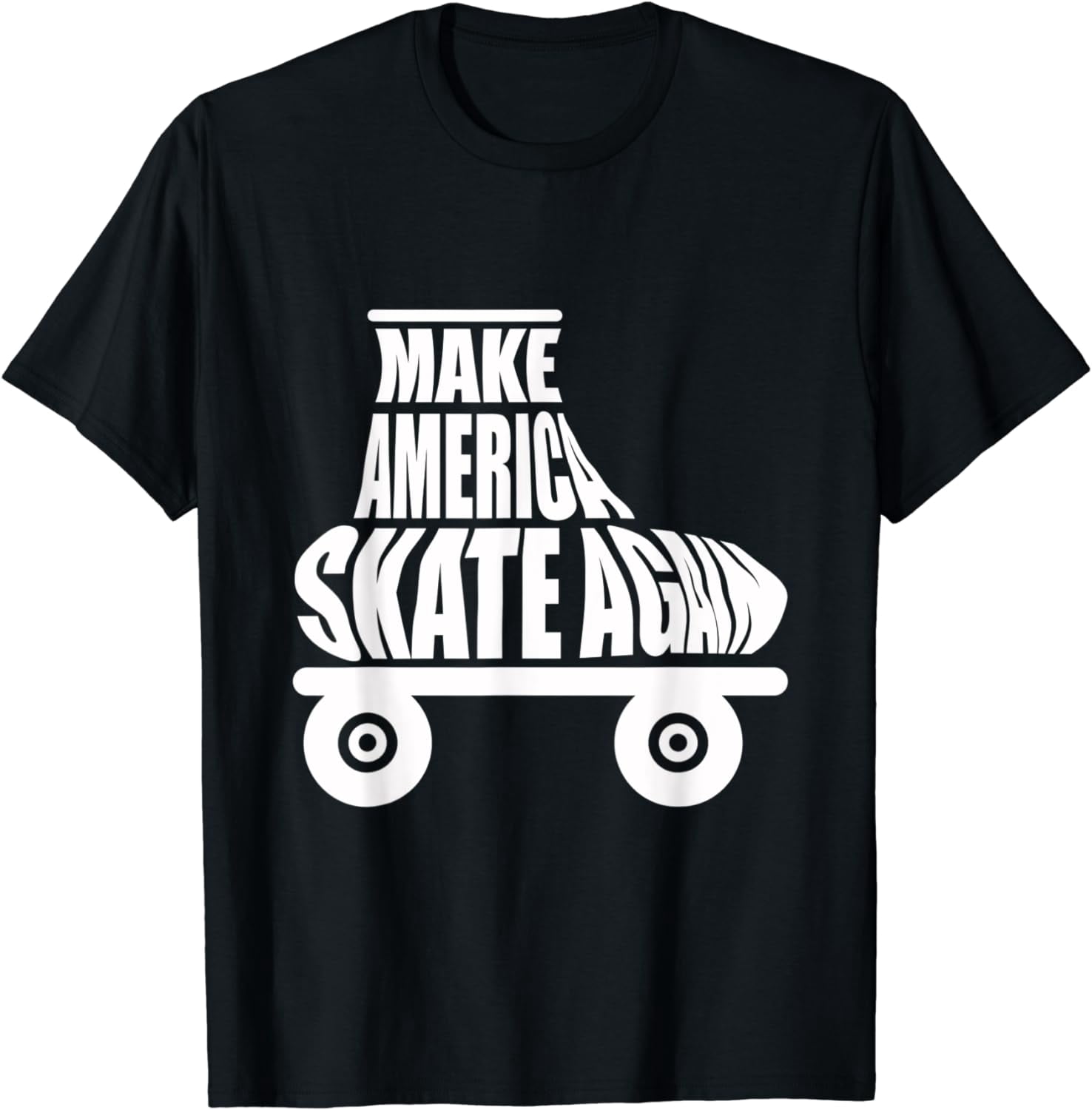 Make America Skate Again Roller Derby Skater Rollerblade T-Shirt - Walmart.com