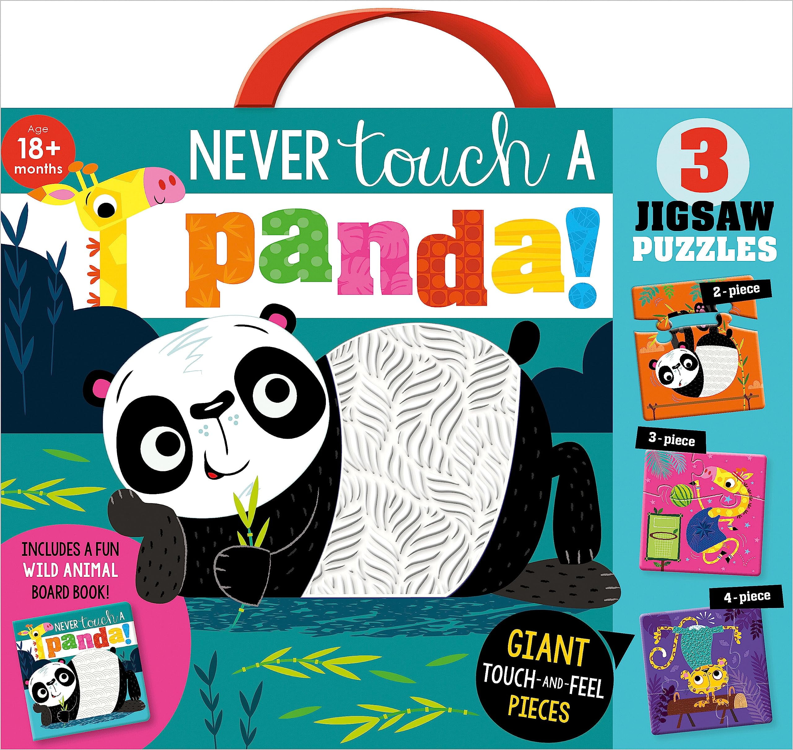 Make Believe Ideas Never RRF12 Touch a Panda! Jigsaw - Walmart.com