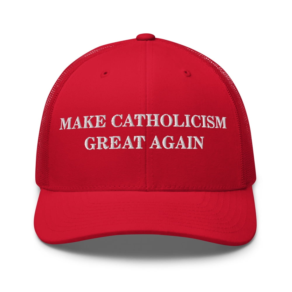 Make Catholicism Great Again hat, Funny Pope Leo xiv hat, Catholic hat ...