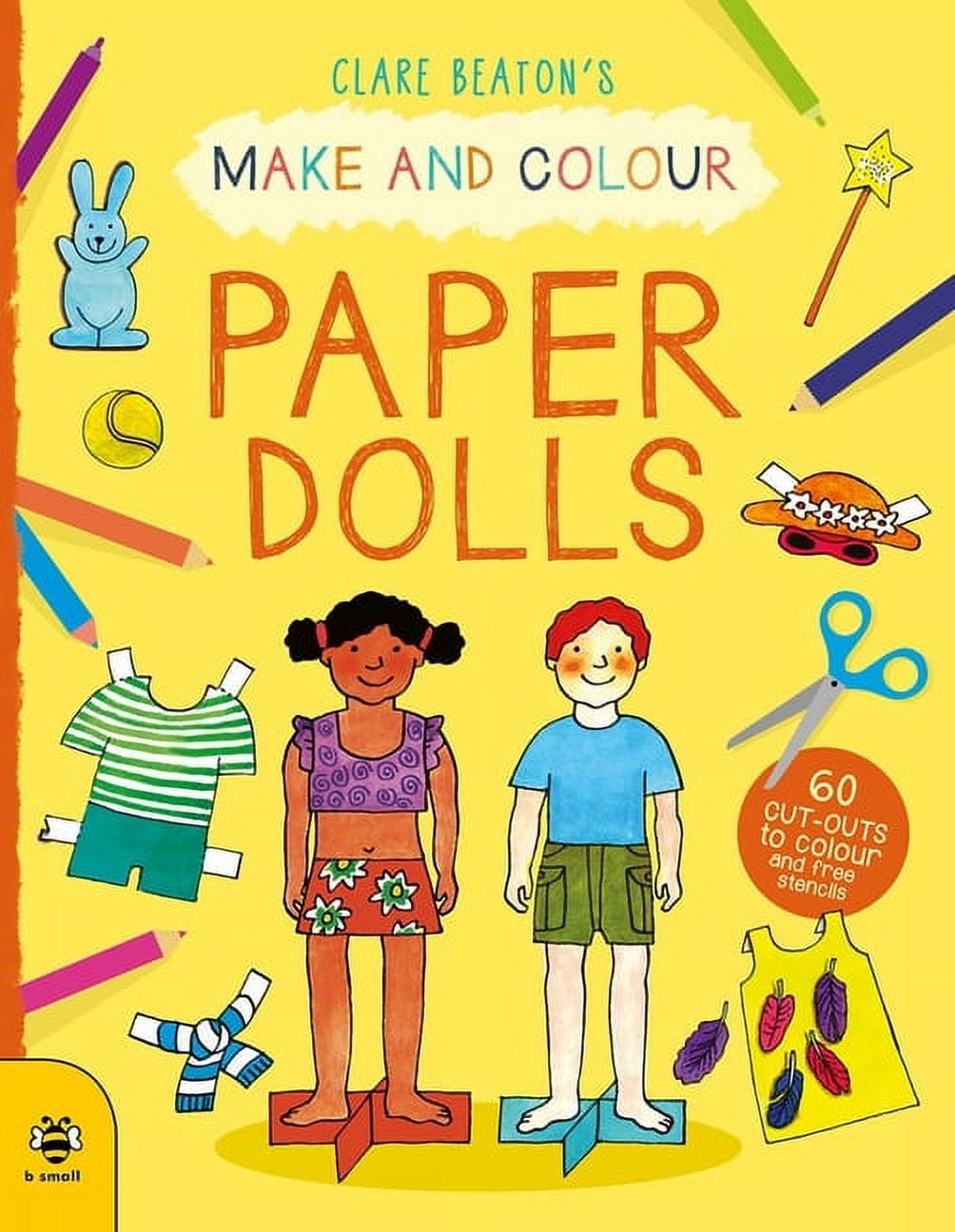 Make & Colour Paper Dolls - Walmart.com