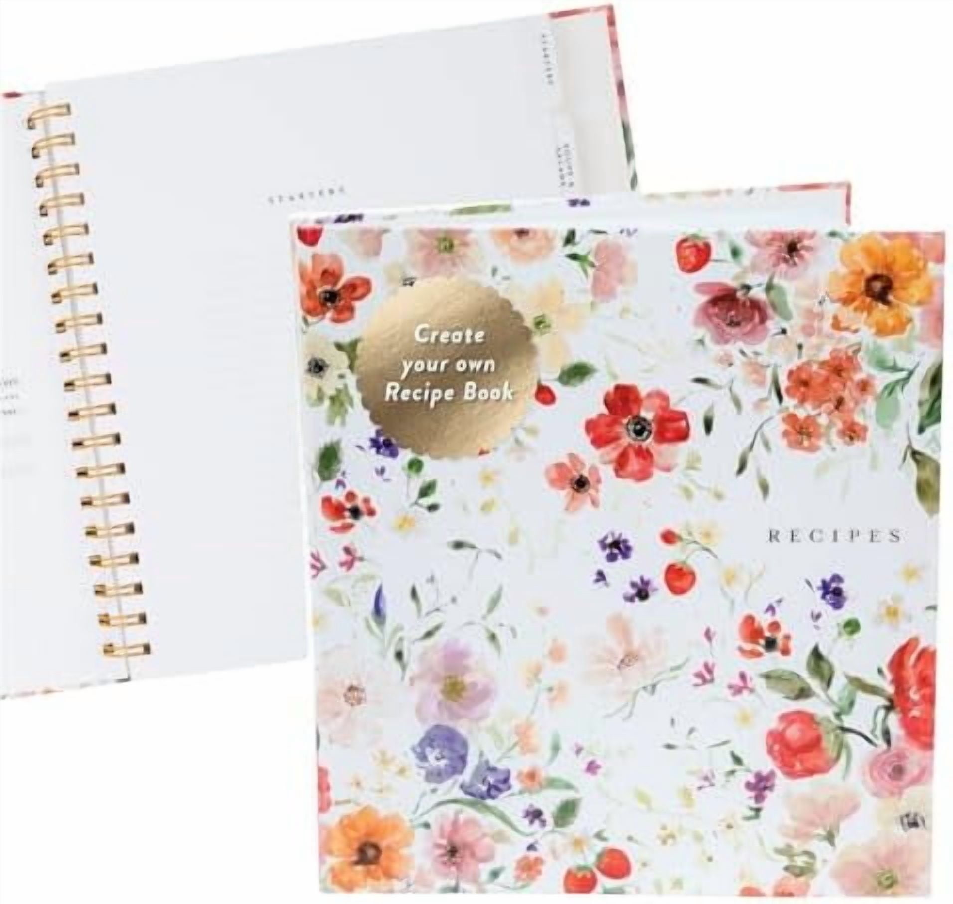 Make Your Own Cookbook – Blank Recipe Book to Write in Your Own Recipes ...