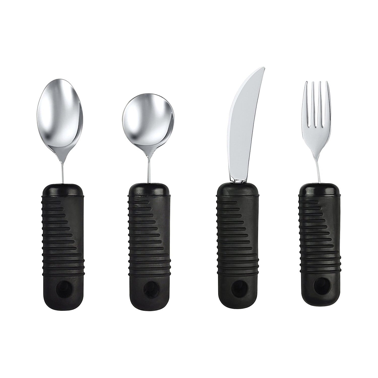 Make Eating Easier Big Grip Utensil Set Blue Jay Brand - Walmart.com