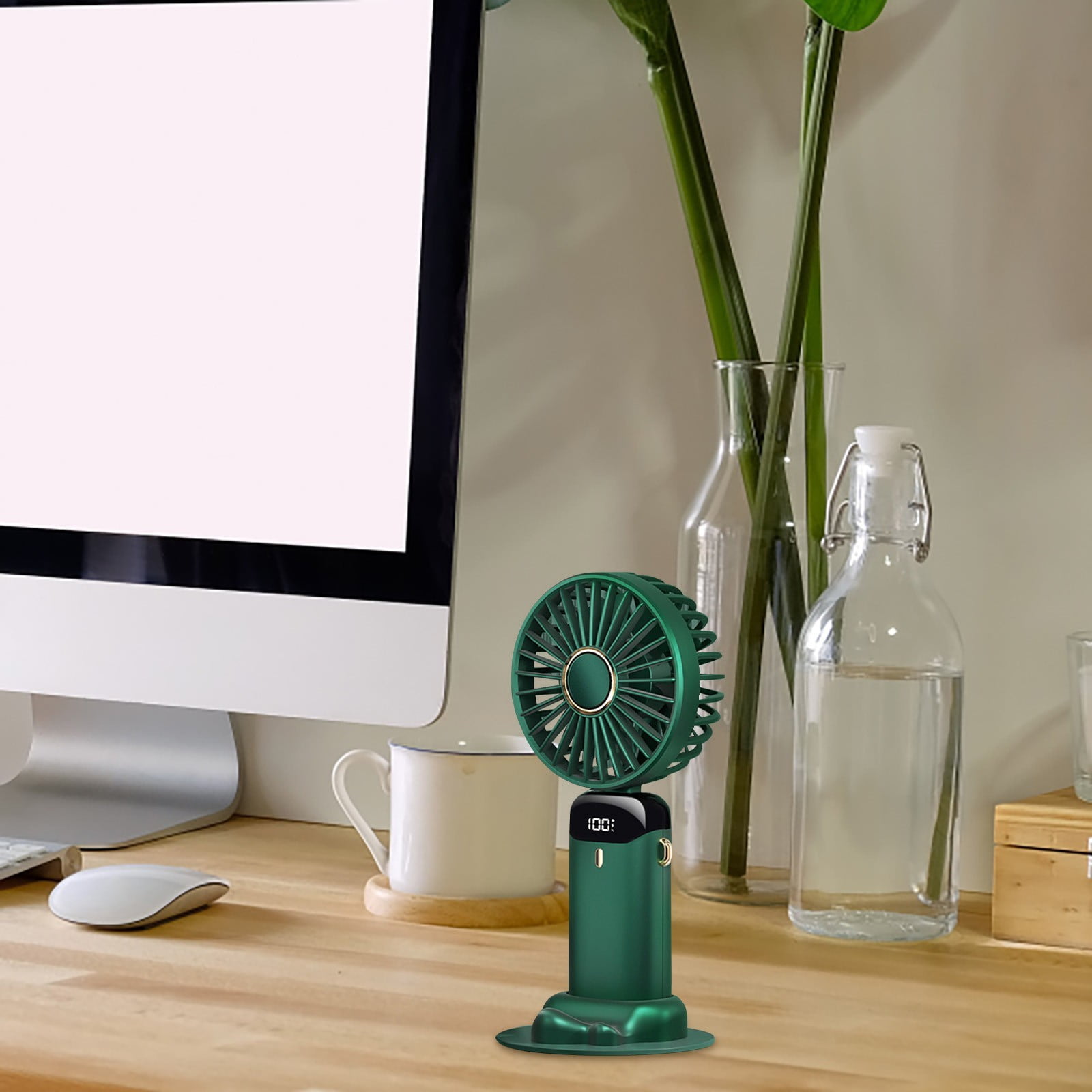 Make up Fan Treadmill Fan Small Portable Stroller Wireless Fans ...