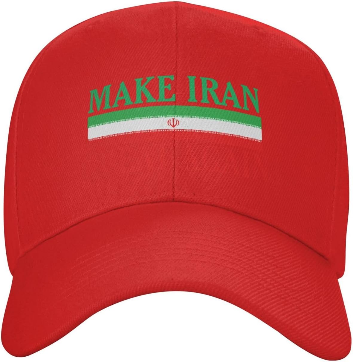 Make I-ran Great Again Hat Miga Hat Trucker Cap for Men Women Black K1 ...