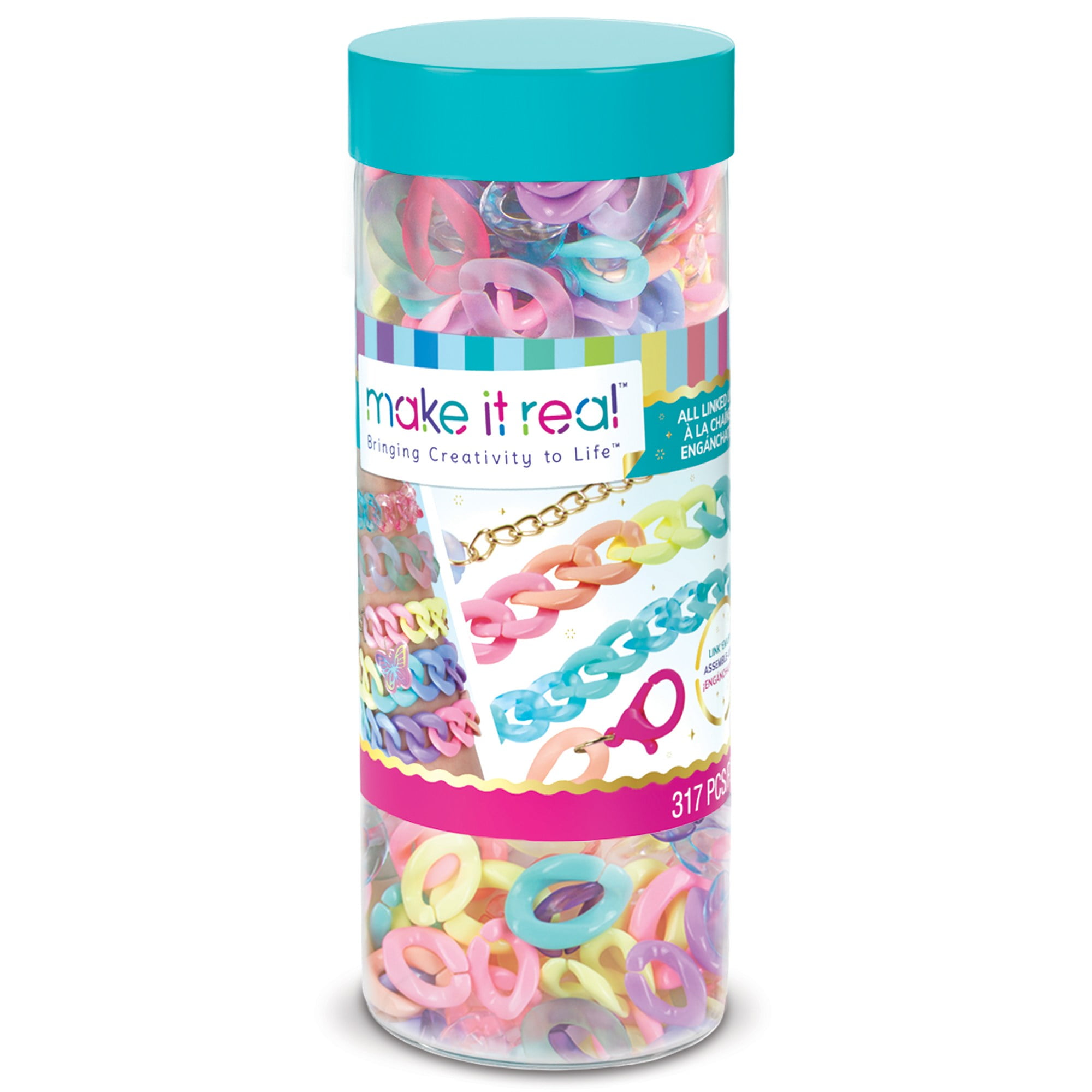 Make It Real: All Linked up Pastel DIY Jewelry Kit - Create Link ...