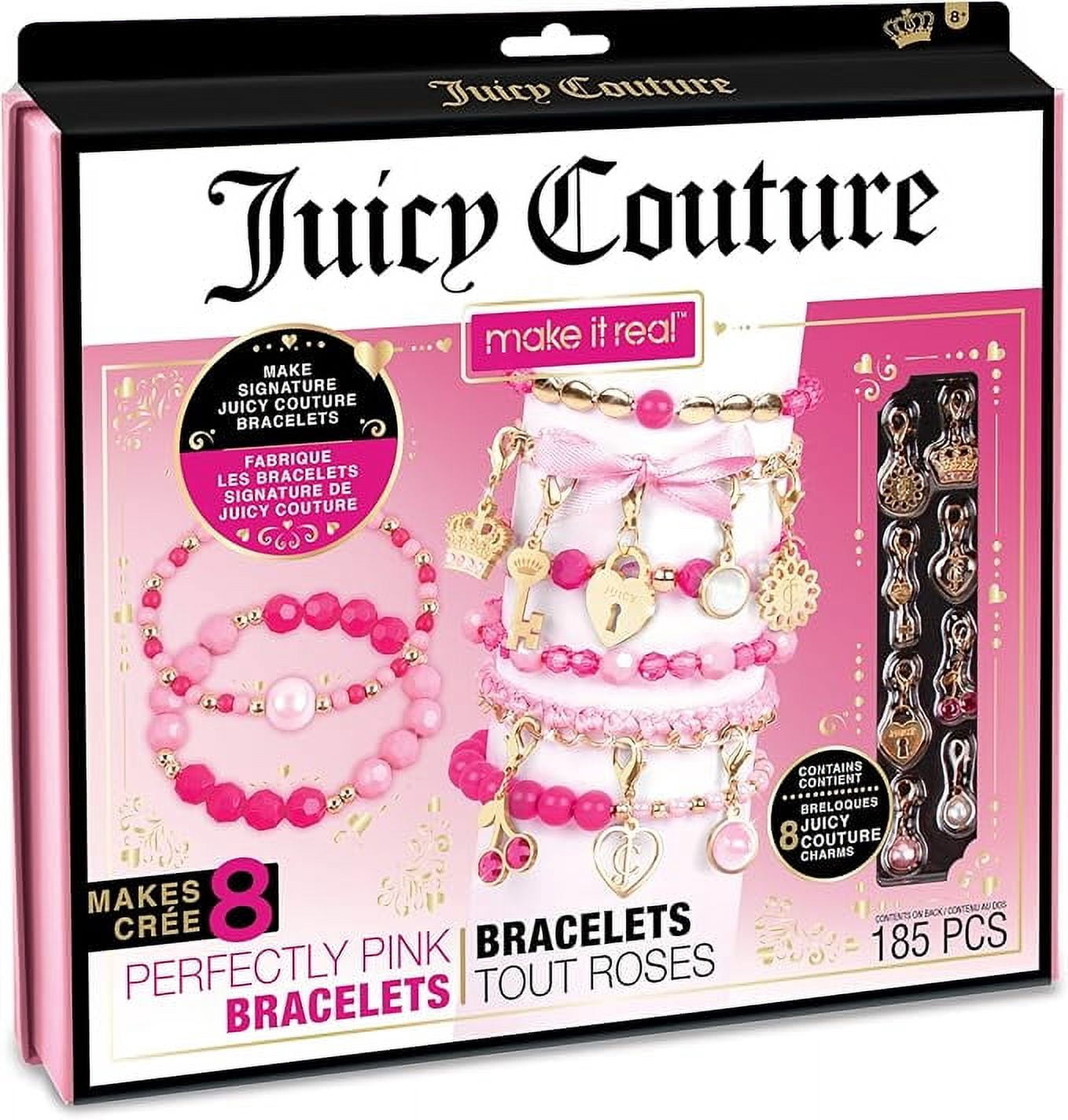 Make It Real - Juicy Couture Perfectly Pink Bracelet Making Kit - Kids ...