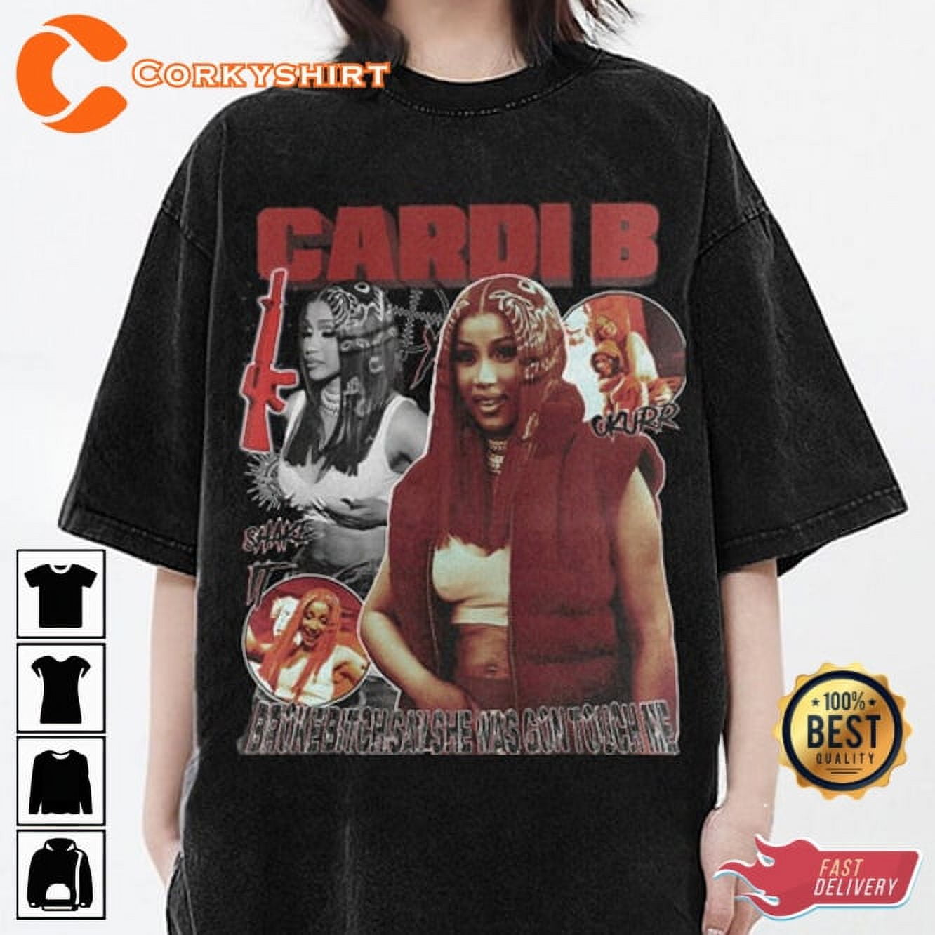 Make It Wap Cardi B She Is A Force To Be Reckoned With T-shirt ...