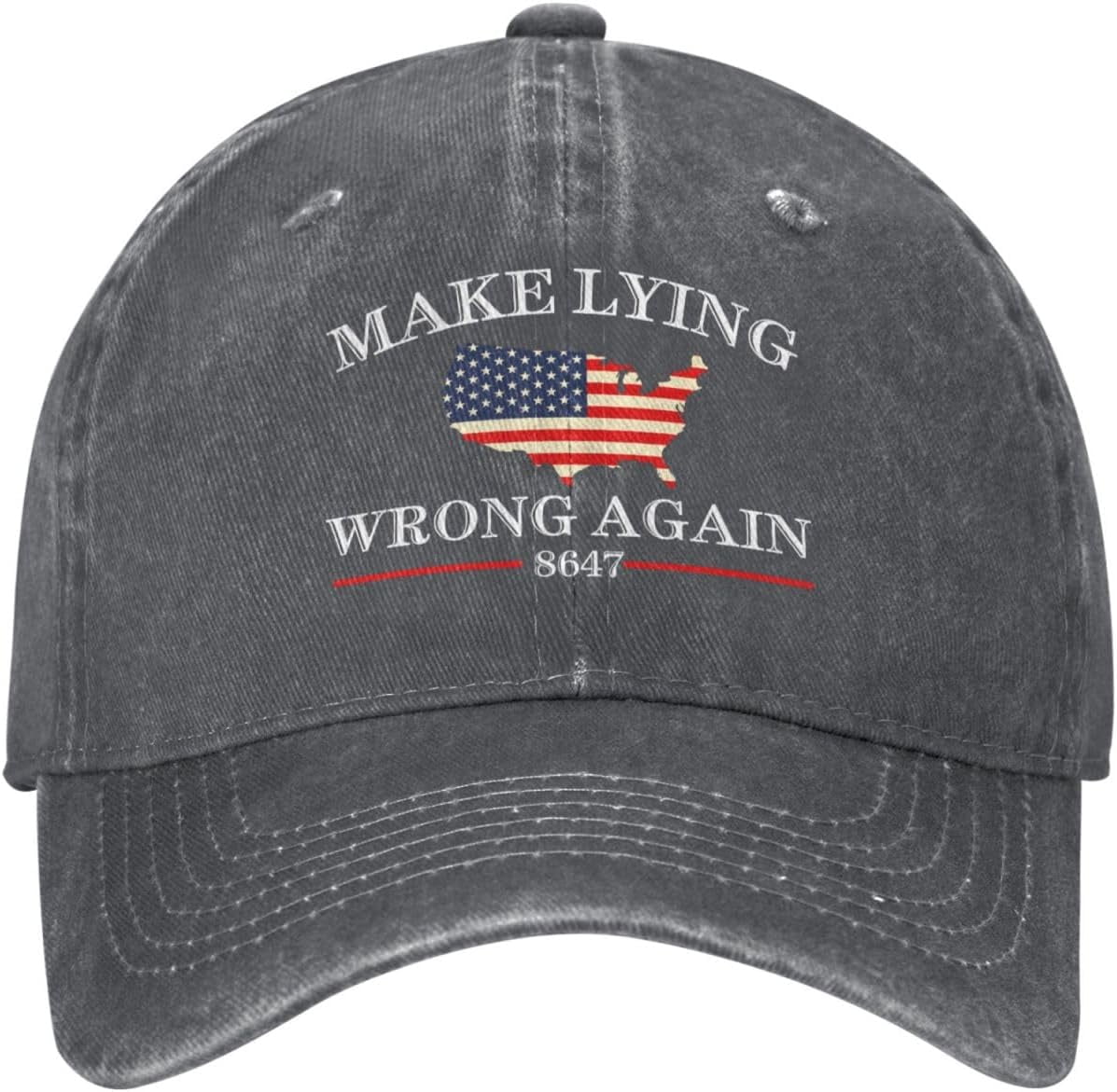 Make Lying Wrong Again Hats 8647 Dad Hat Golf Cap - Walmart.com