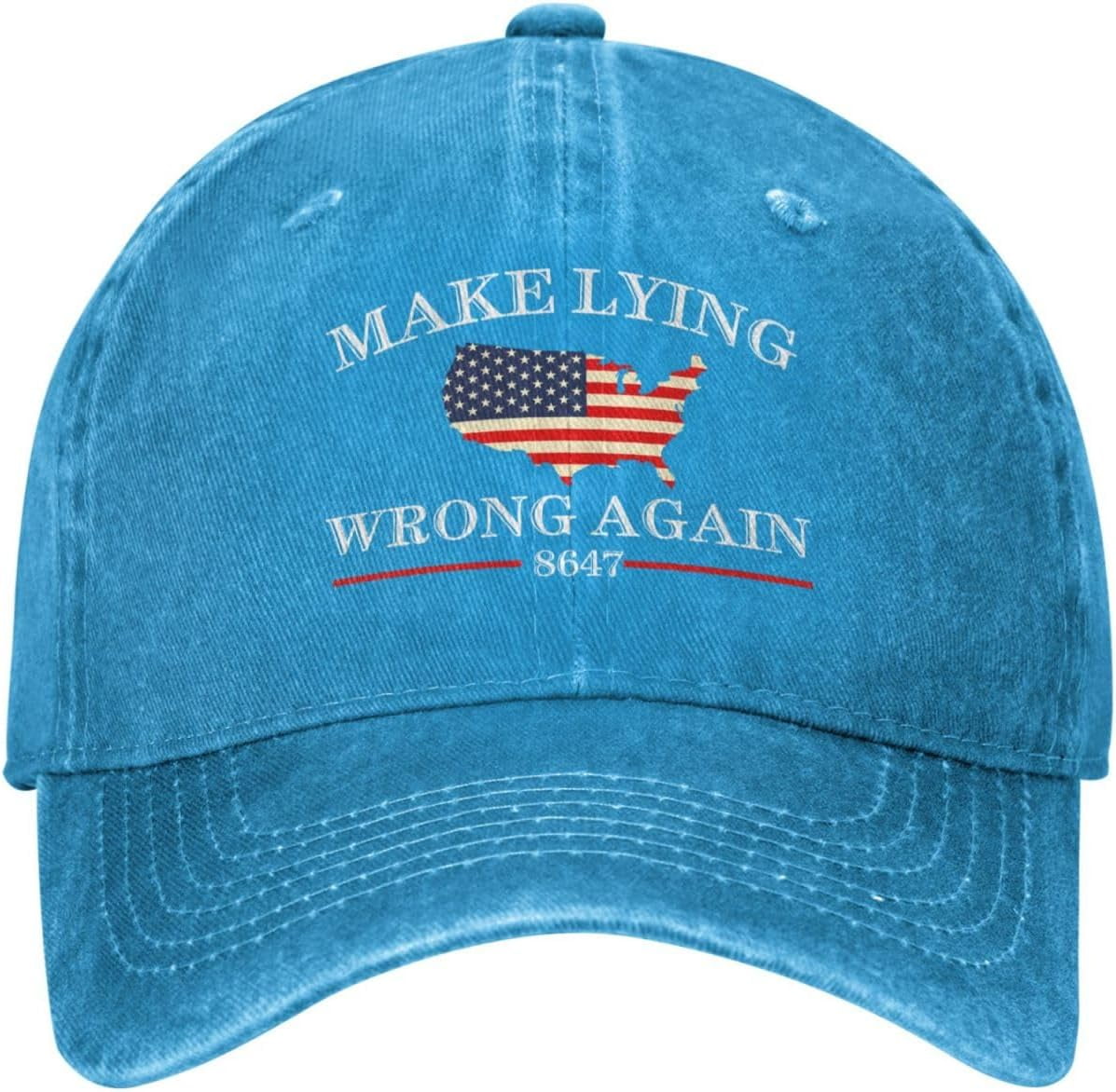 Make Lying Wrong Again Hats 8647 Dad Hat Golf Cap - Walmart.com