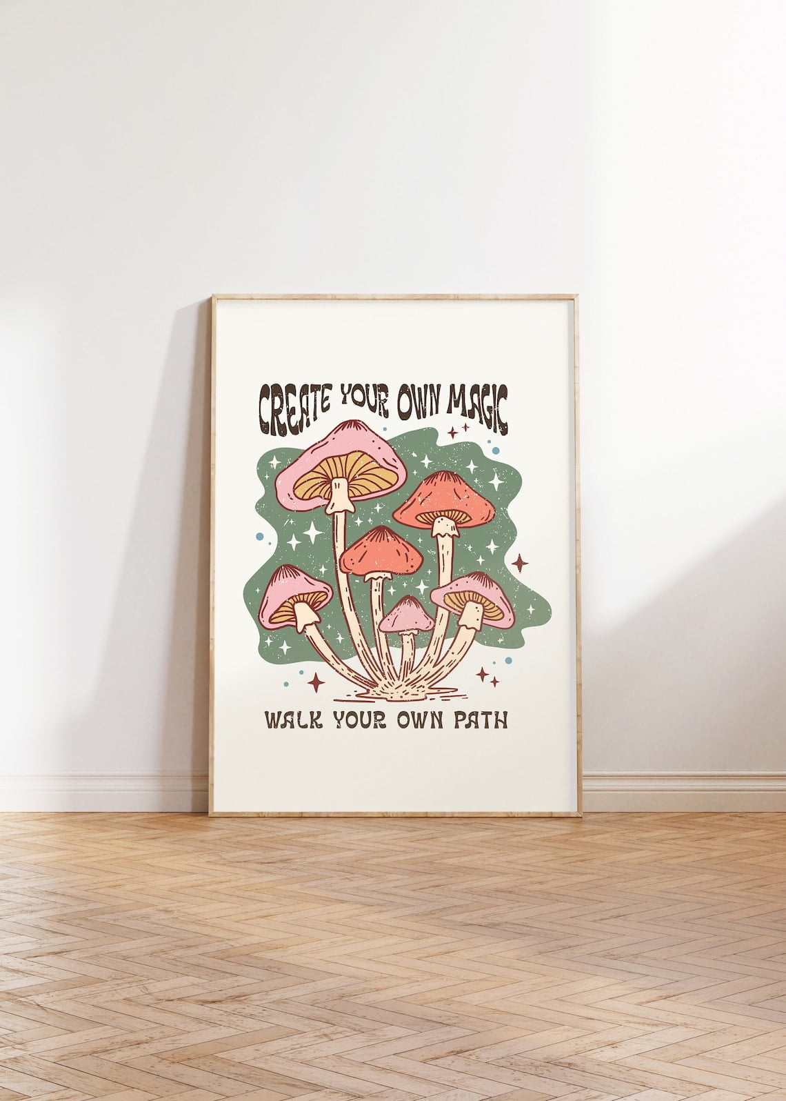 Make Your Own Magic Walk Your Own Path Poster, Positive Self Talk ...