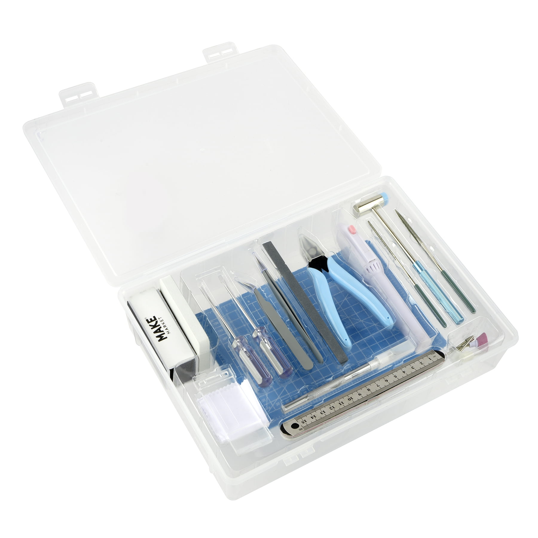 Make Market Advanced Miniature Tool Kit - 24-Piece Deluxe Assembly Set ...