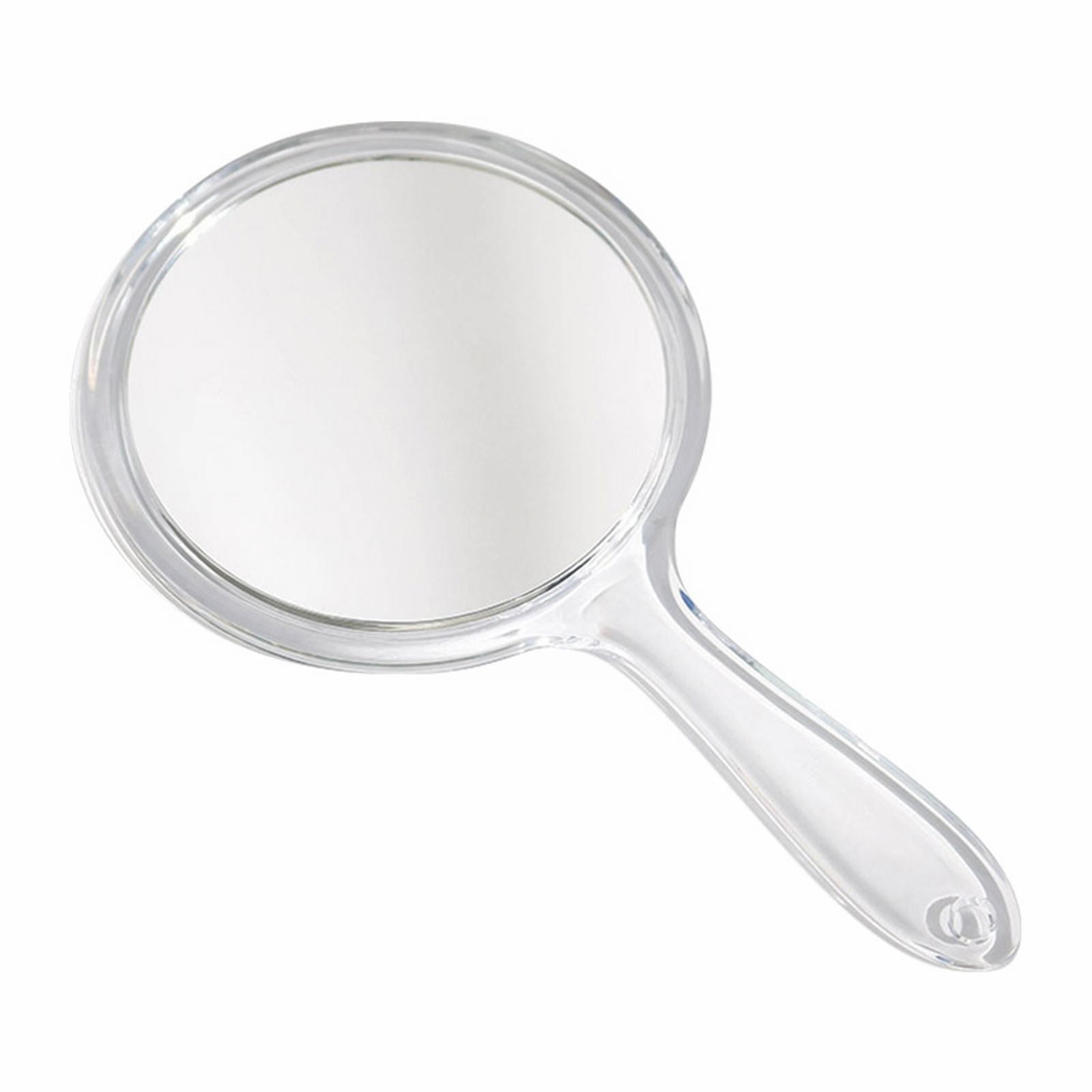 Beauos Handheld Double-Sided Makeup Mirror, 1X/3X Magnification, Clear ...