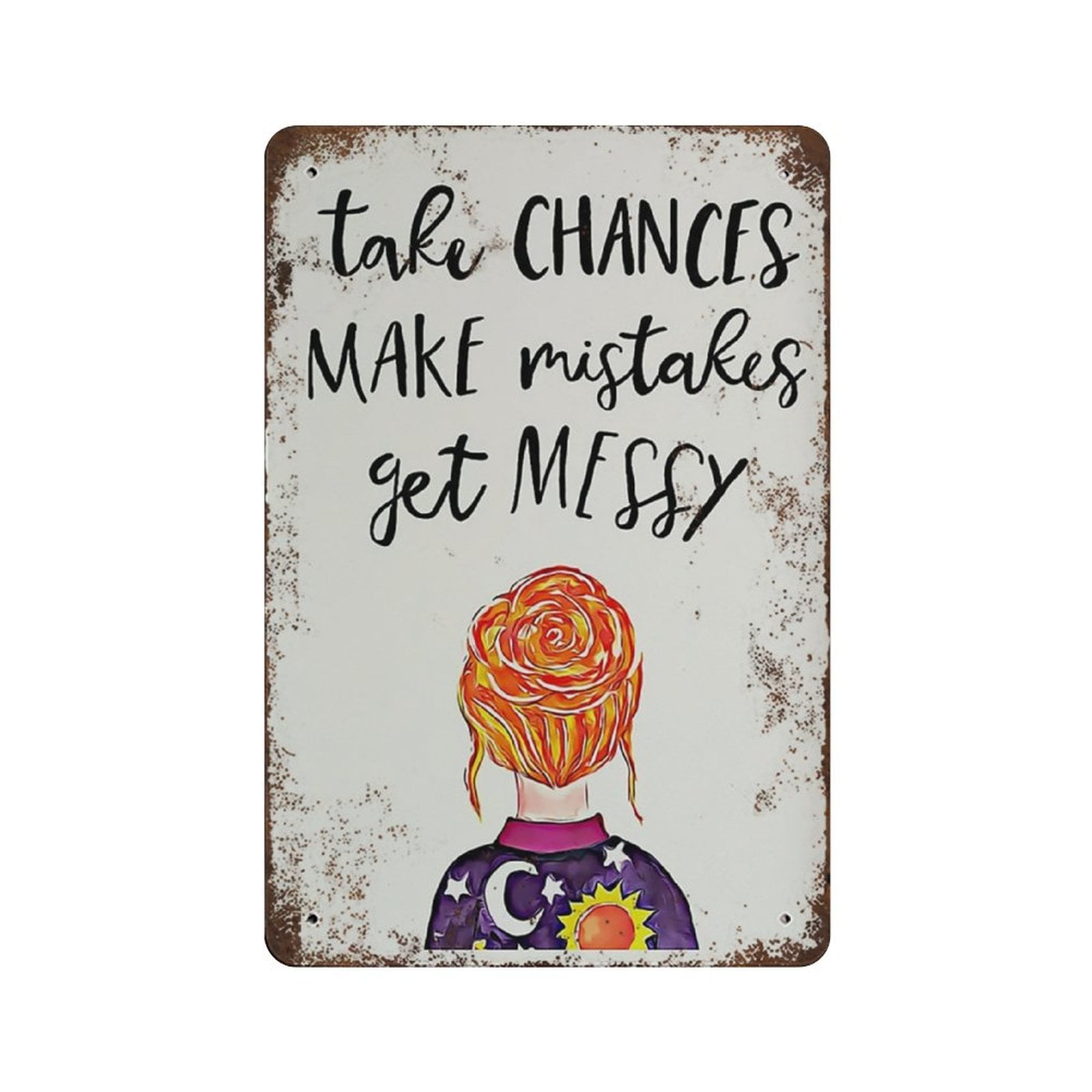 Make Mistakes Get Messy Vintage tin sign, The Magic School Bus tin sign ...