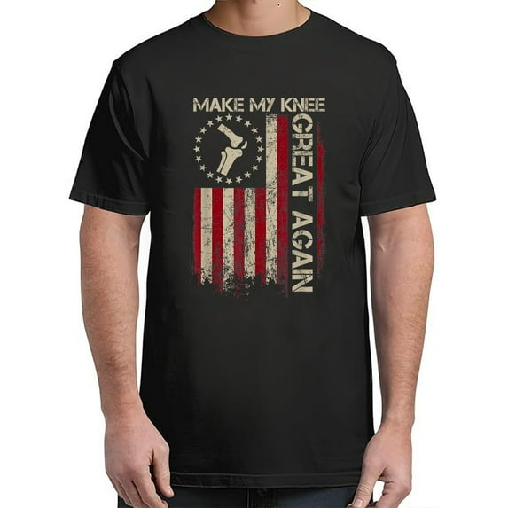 Make My Knee Great Again For New S-4XL T-Shirt - Walmart.com