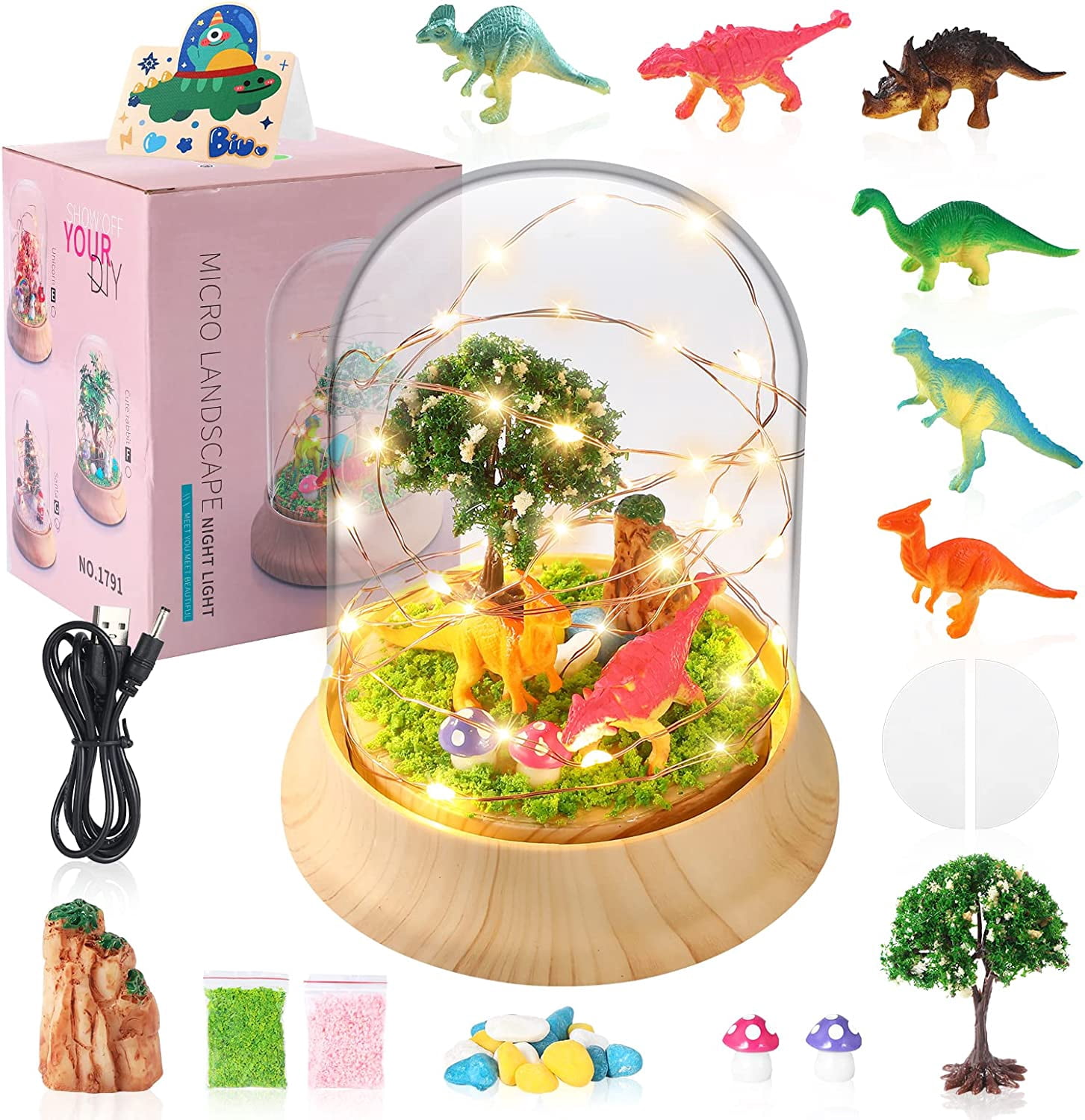 Make Your Own Night Light ,Rabbit DIY Kits for Girls,Bunny Toys for ...