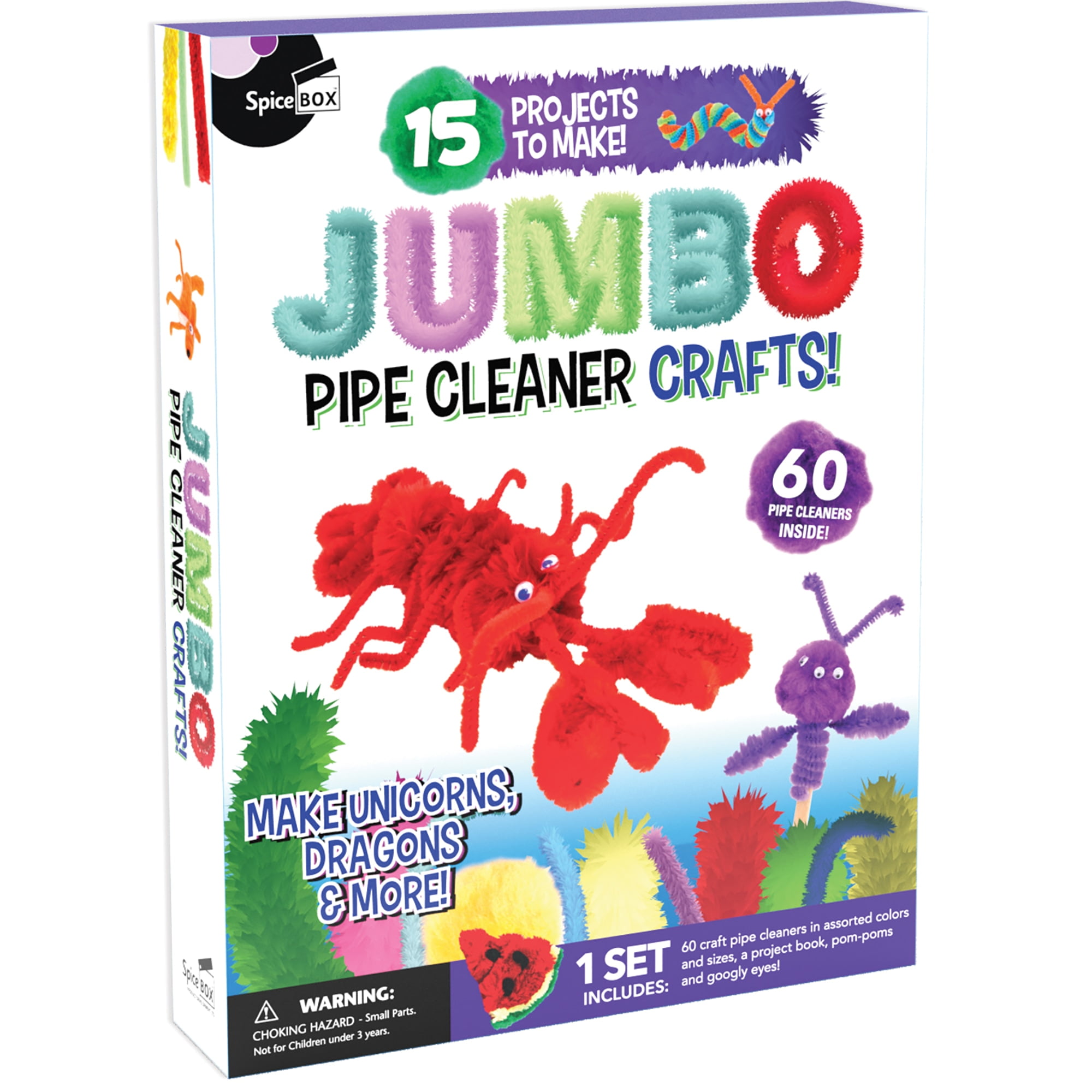 Make & Play: Jumbo Pipe Cleaner Crafts - 15 Projects To Create, Make ...