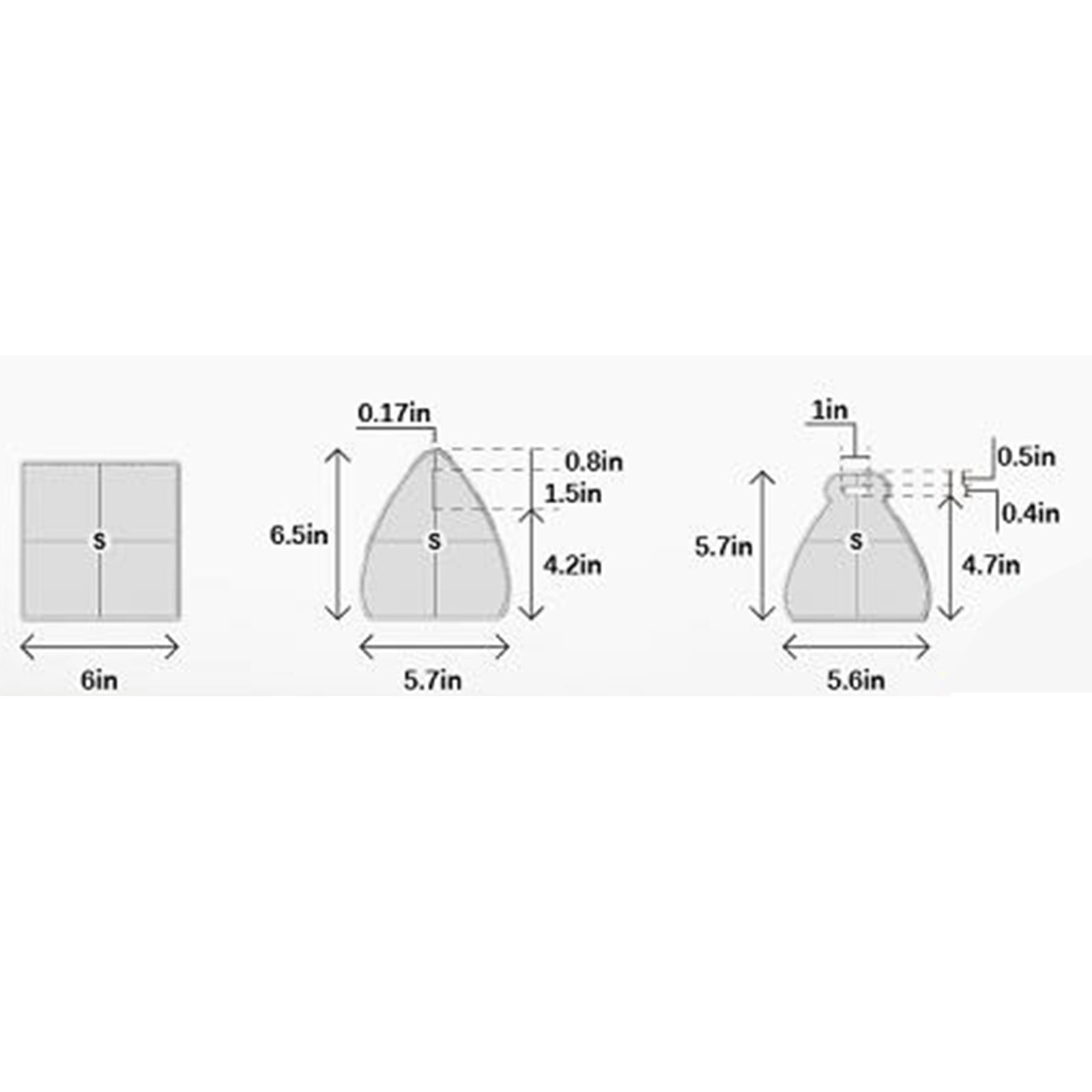 Make Sewing Template For Box Gift Box Ruler Sewing Patchwork Ruler ...