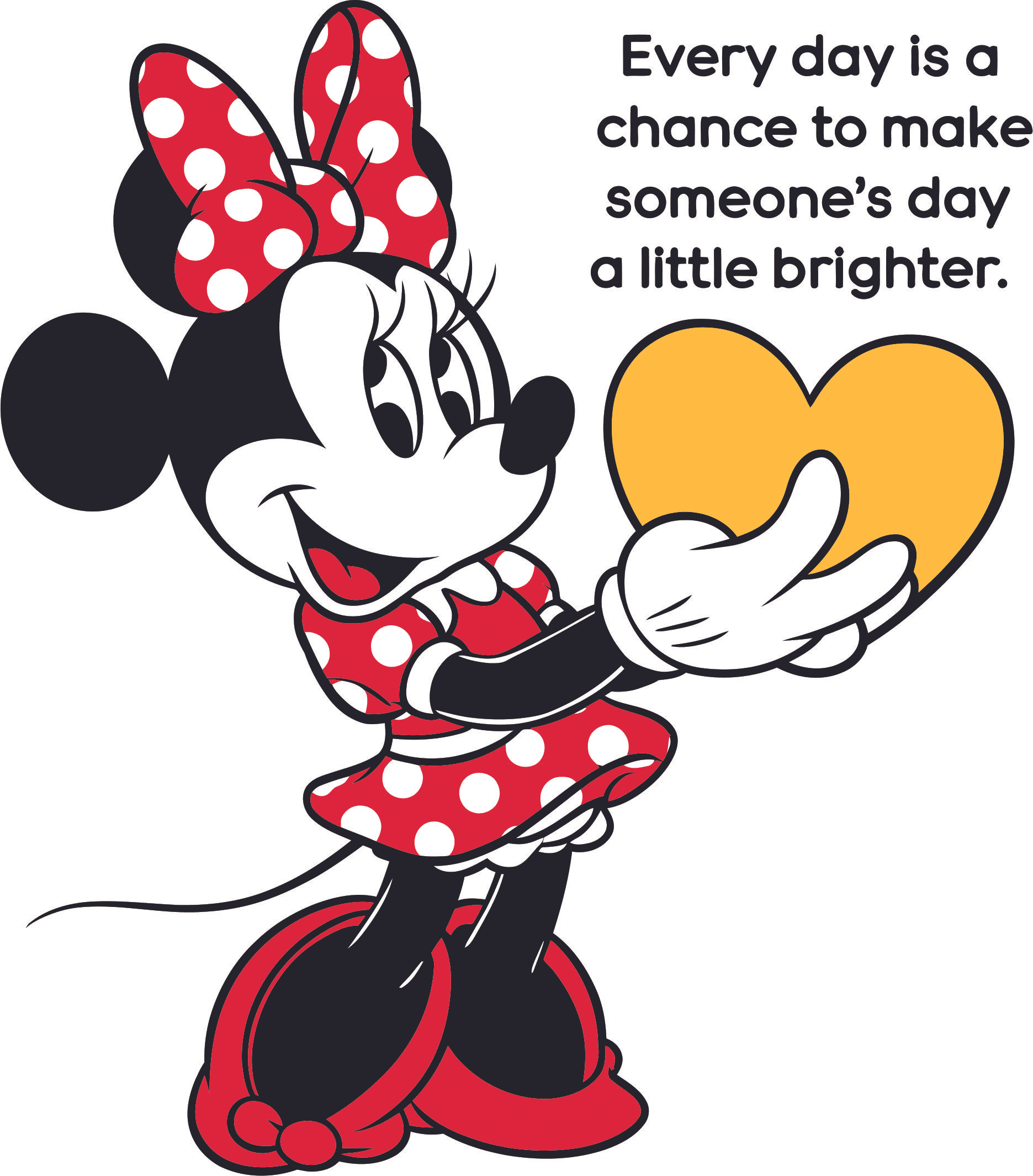 Make Someone's Day Brighter Girly Mouse Cartoon Character Childrens ...