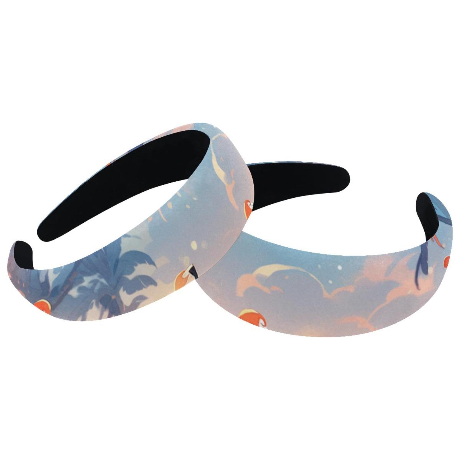 Make a Statement with Dutch Velvet Wide Headbands, 2pcs Soft No-Slip ...
