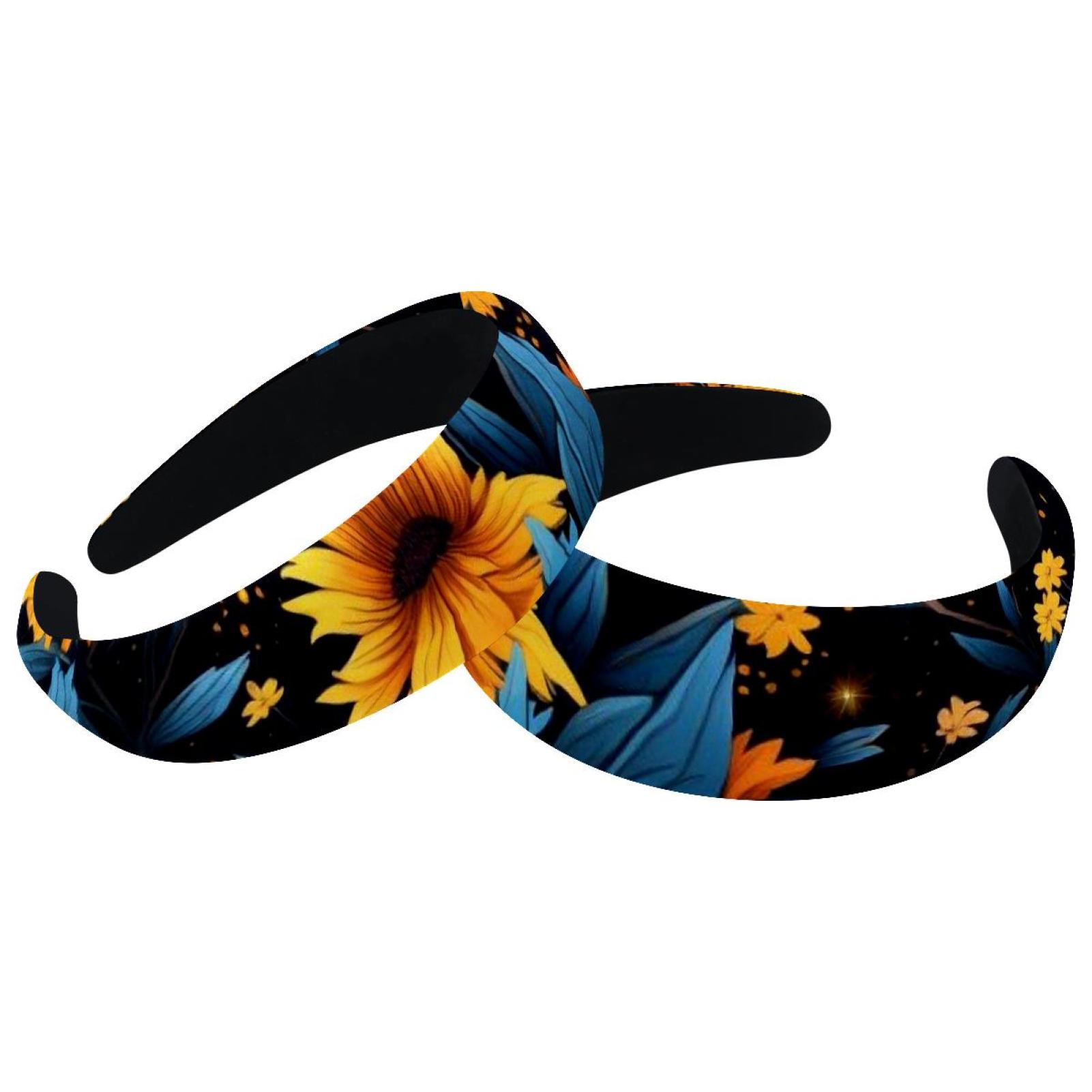 Make a Statement with Dutch Velvet Wide Headbands, 2pcs Soft No-Slip ...
