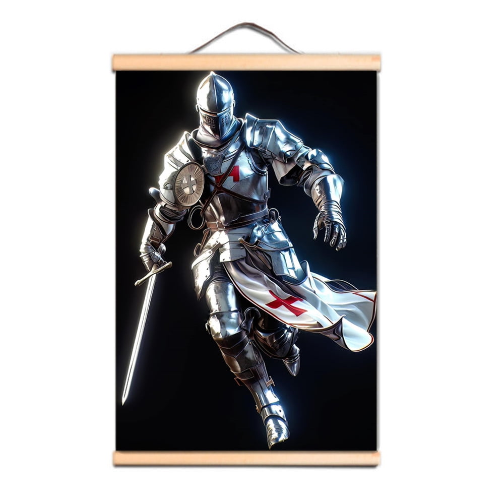 Make a Statement with this Vintage Knights Templar Poster and Wall ...