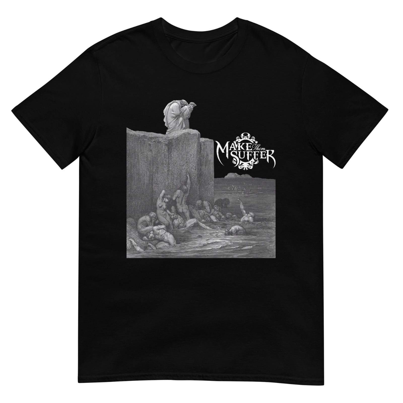 Make Them Suffer, T-shirt Death Metal, Death Core, 100% Cotton Black ...