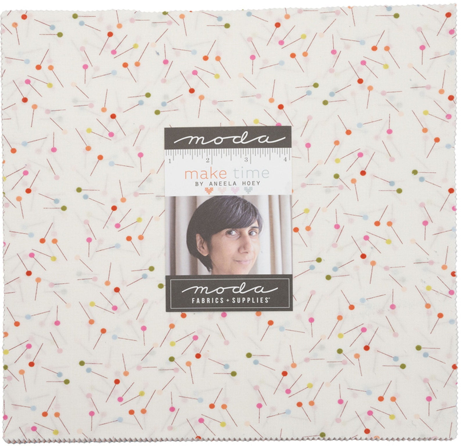 Make Time Moda Layer Cake by Aneela Hoey; 42 - 10" Precut Fabric Quilt ...