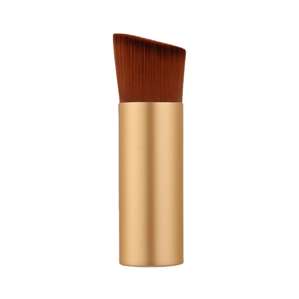 Make Up Foundation Brush Flat Angled Head Liquid Powder sh Cream Bru ...