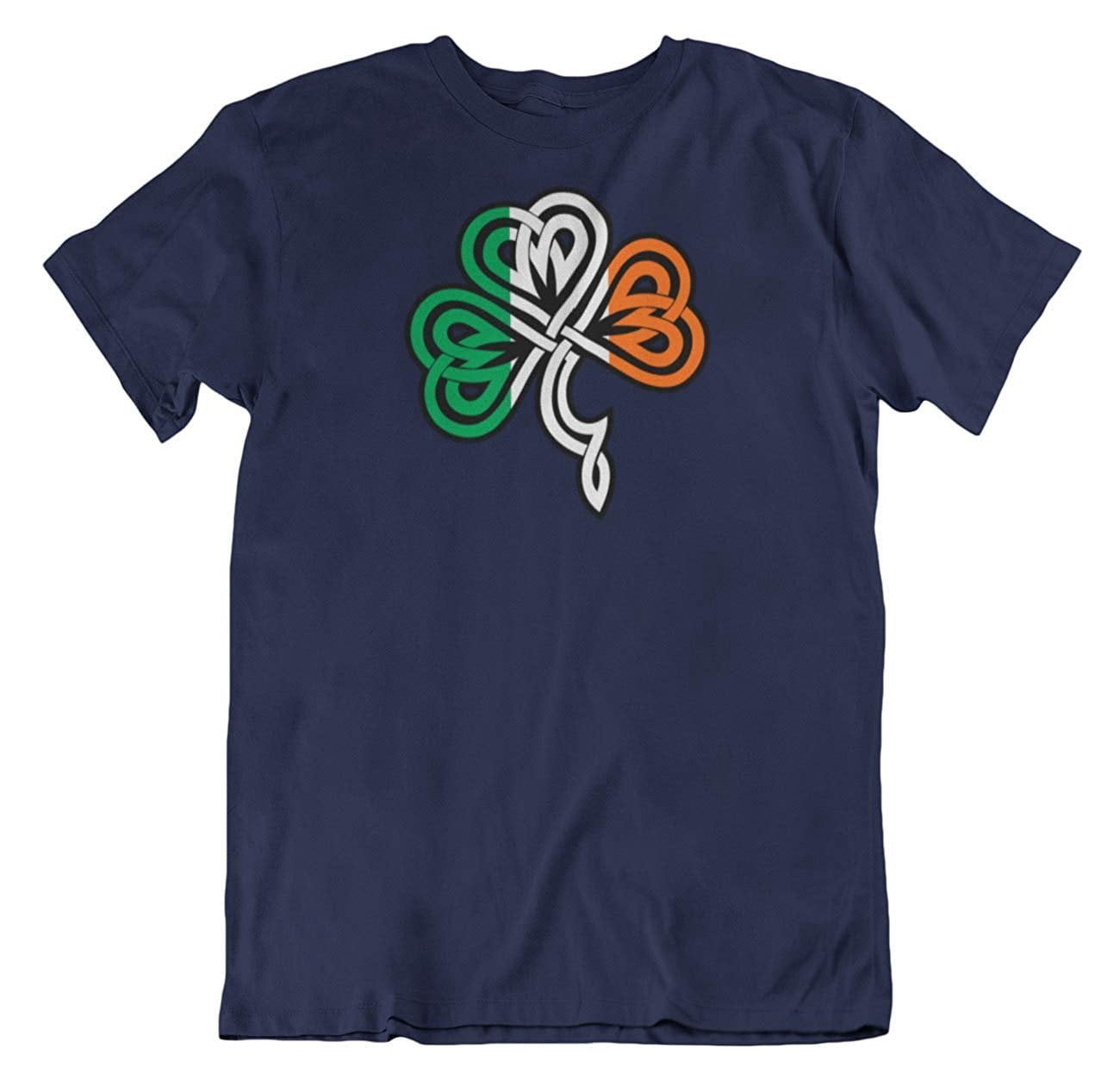 Make Your Mark Design Shamrock & Ireland Flag Irish Heritage T-Shirt ...