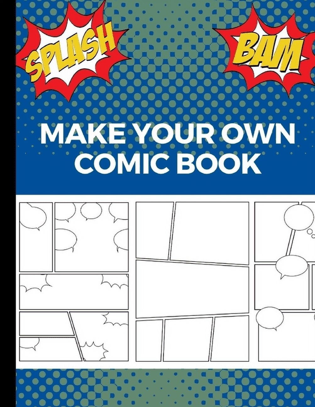 Make Your Own Comic Book: Art and Drawing Comic Strips, Great Gift for ...