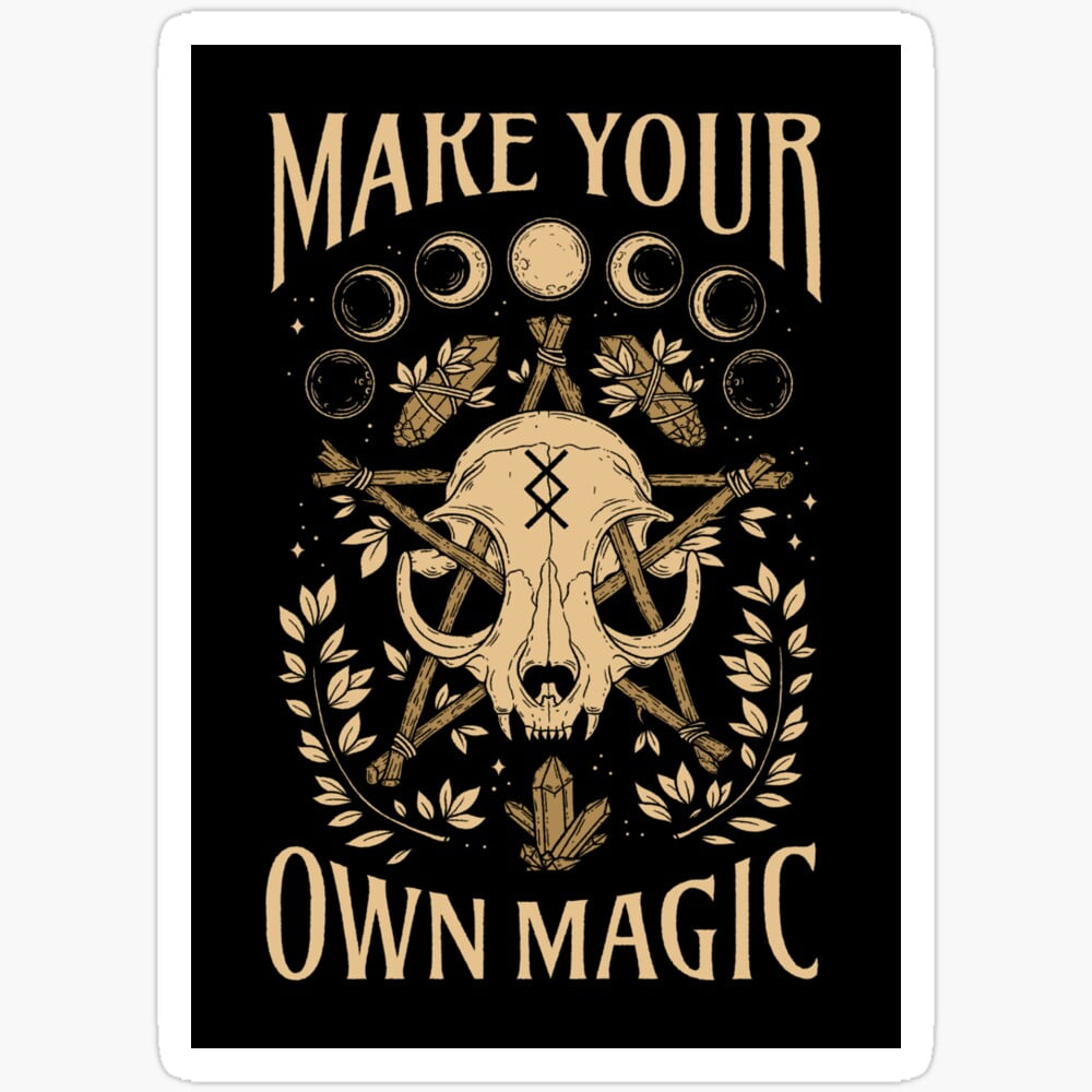 Make Your Own Magic Sticker Phone Decal Water Bottle Stickers Car ...
