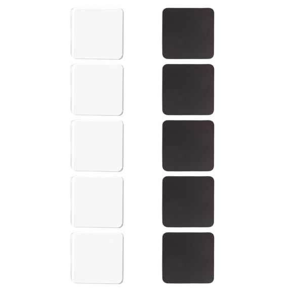 Make Your Own Refrigerator Magnets Set Clear Acrylic Squares Backing ...