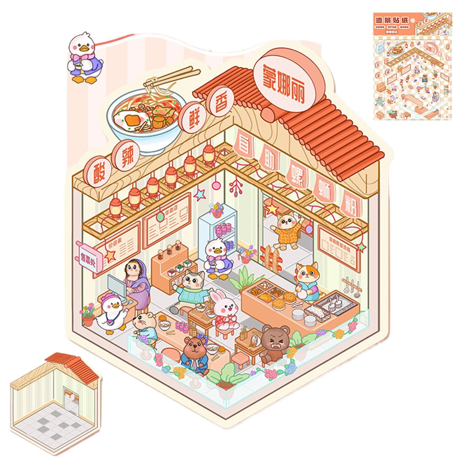 Make Your Own Scene Stickers, 3D Effect Hand Account Decals ...