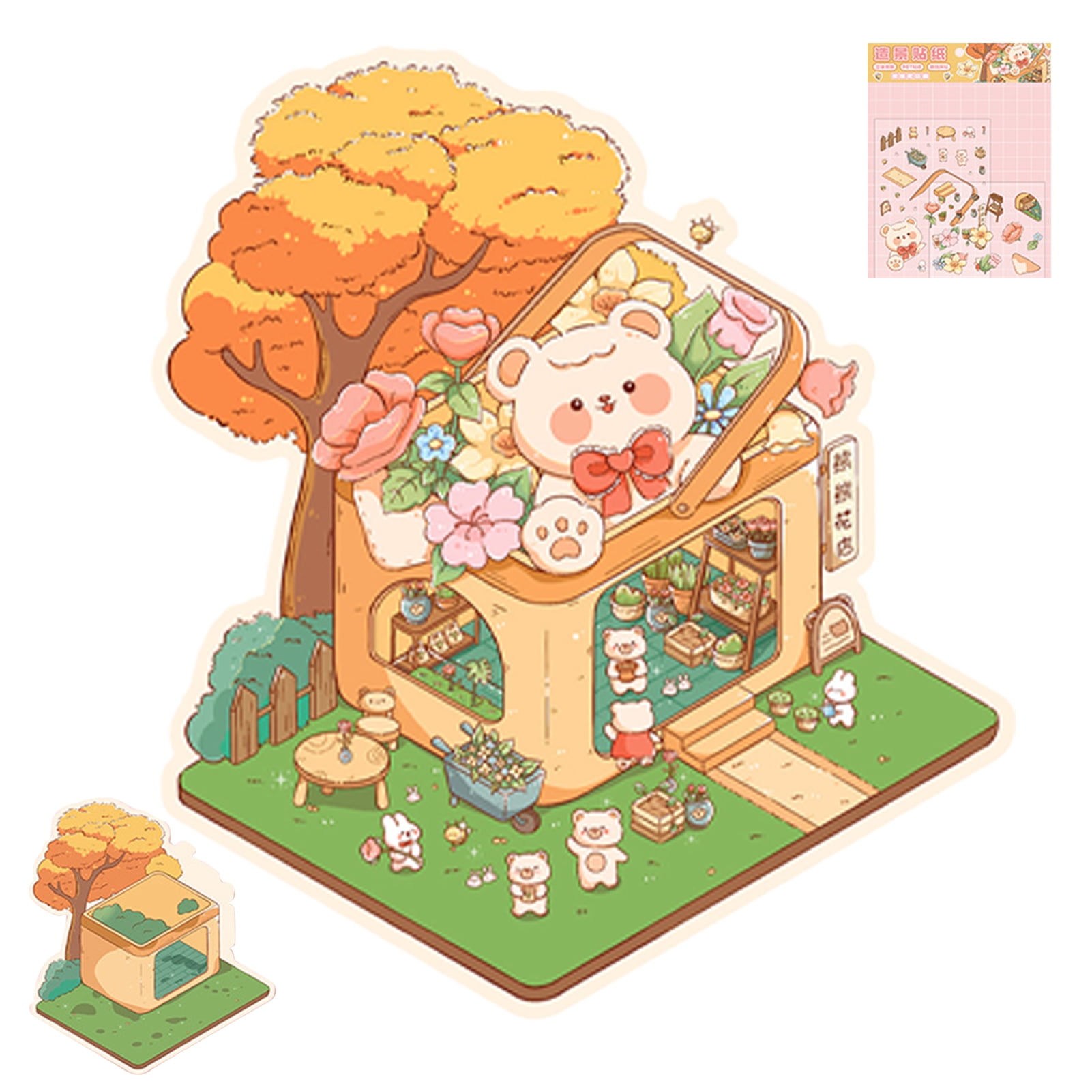 Make Your Own Scene Stickers, 3D Effect Hand Account Decals ...