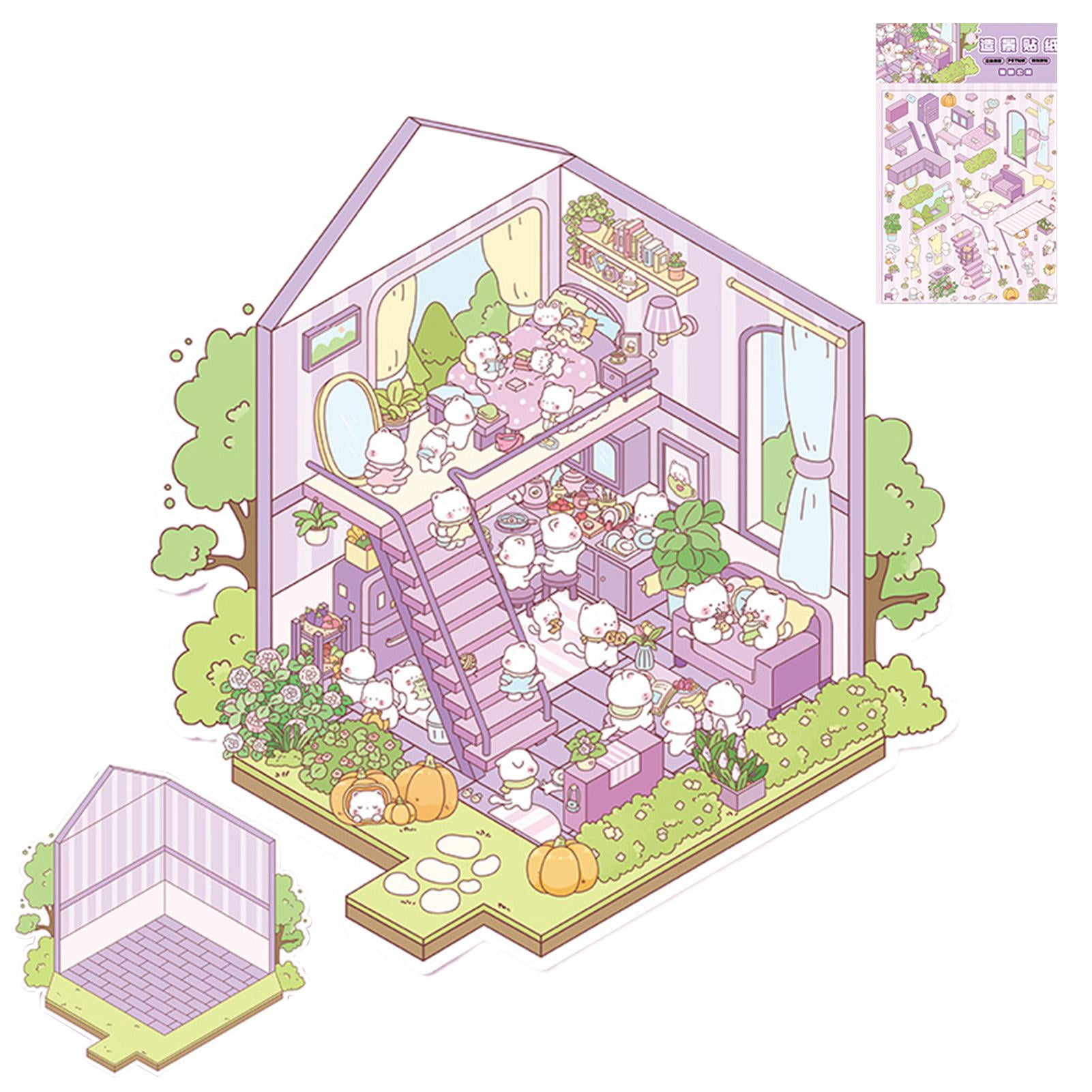 Make Your Own Scene Stickers, 3D Effect Hand Account Decals ...