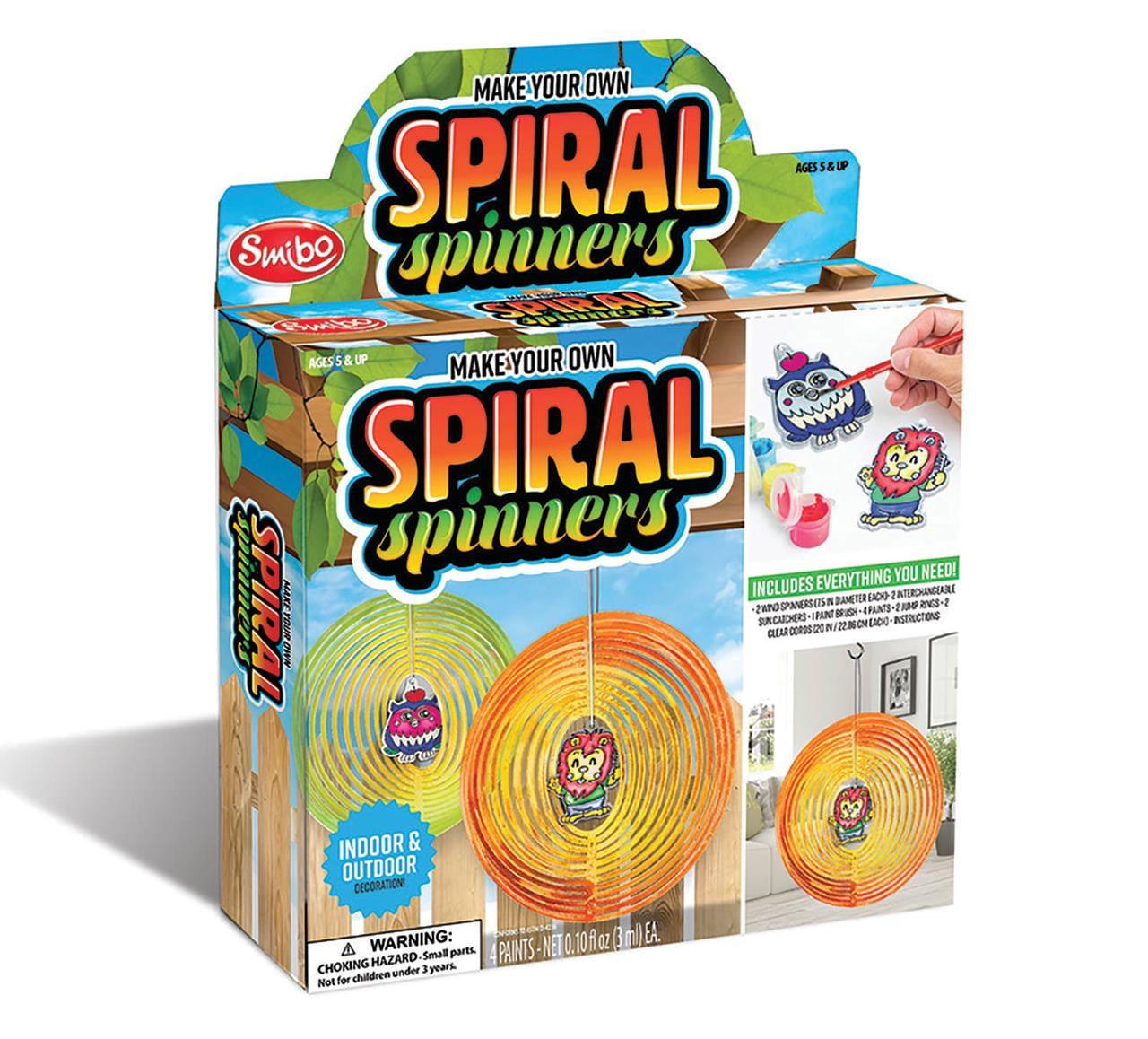 Make Your Own Spiral Spinners Craft Kit | Makes 2 - Walmart.com