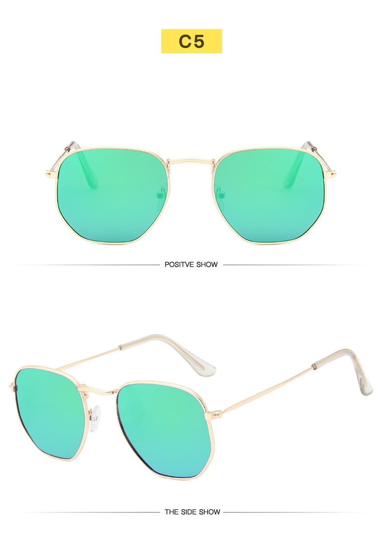 Make a Fashion Statement: Metal Frame Sunglasses - Bold and Colorful ...