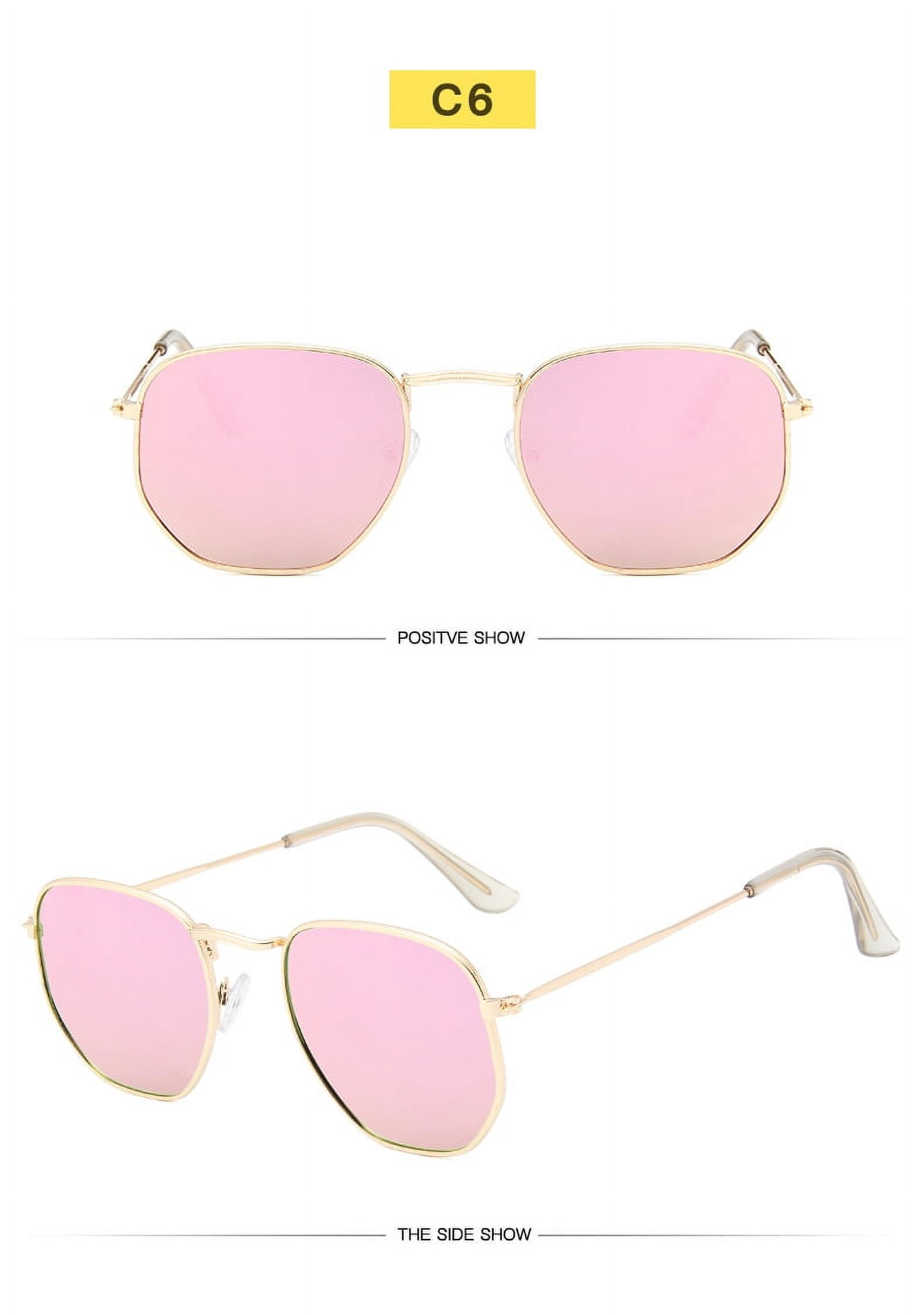Make a Fashion Statement: Metal Frame Sunglasses - Bold and Colorful ...