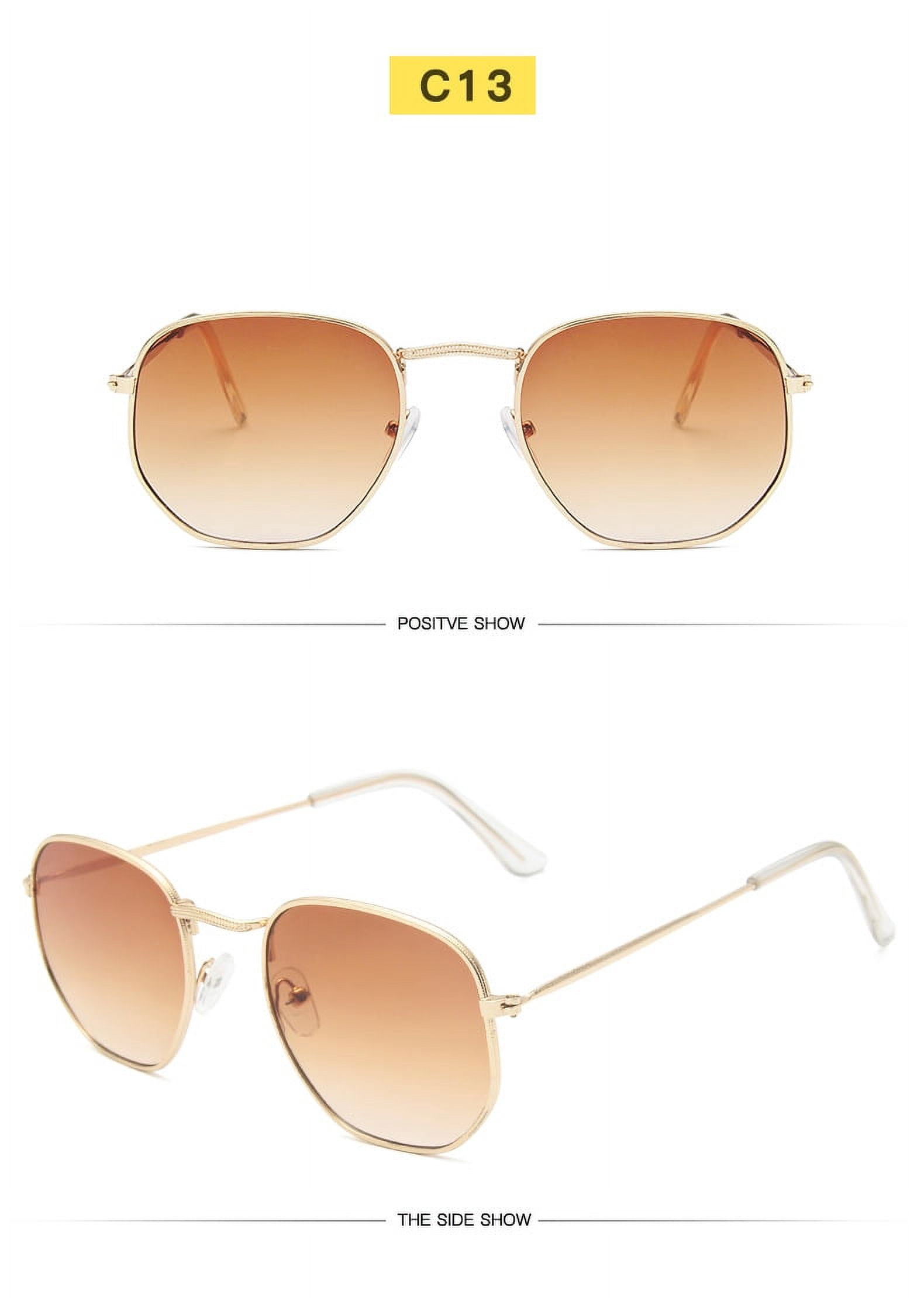 Make a Fashion Statement: Metal Frame Sunglasses - Bold and Colorful ...