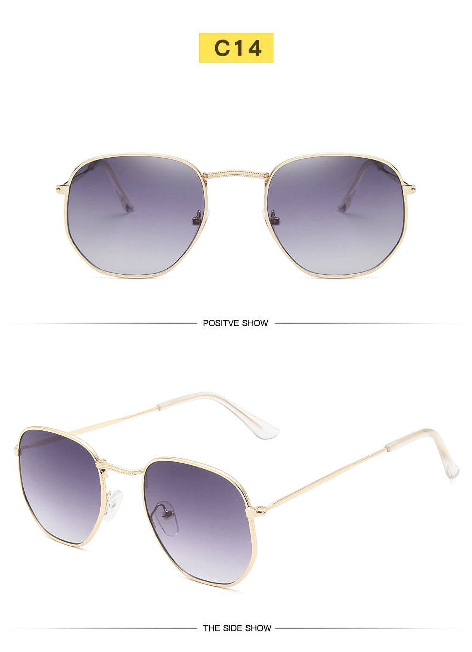 Make a Fashion Statement: Metal Frame Sunglasses - Bold and Colorful ...