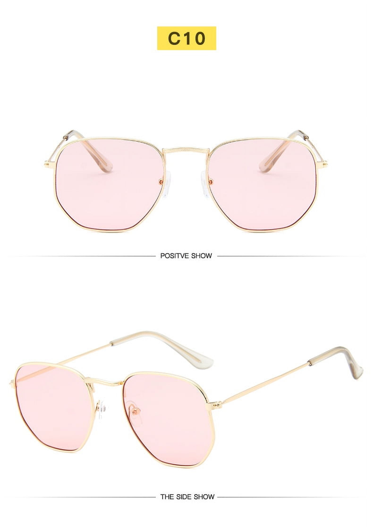 Make a Fashion Statement: Metal Frame Sunglasses - Bold and Colorful ...