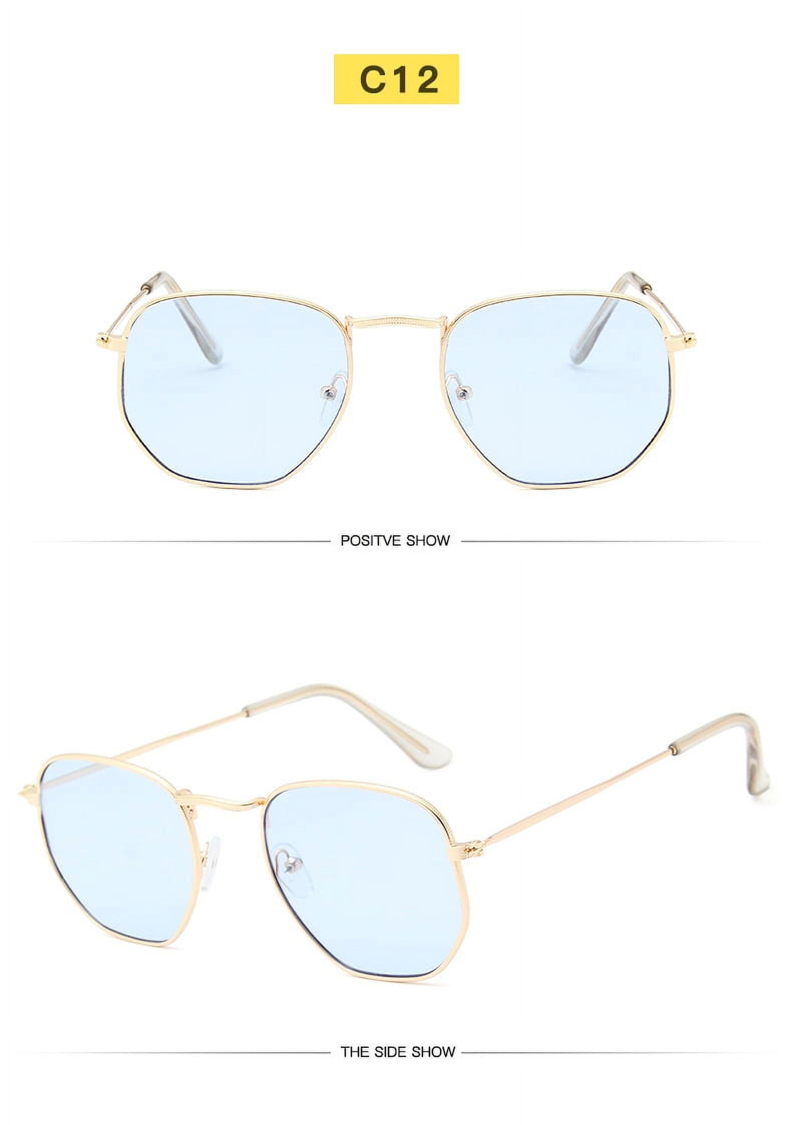 Make a Fashion Statement: Metal Frame Sunglasses - Bold and Colorful ...