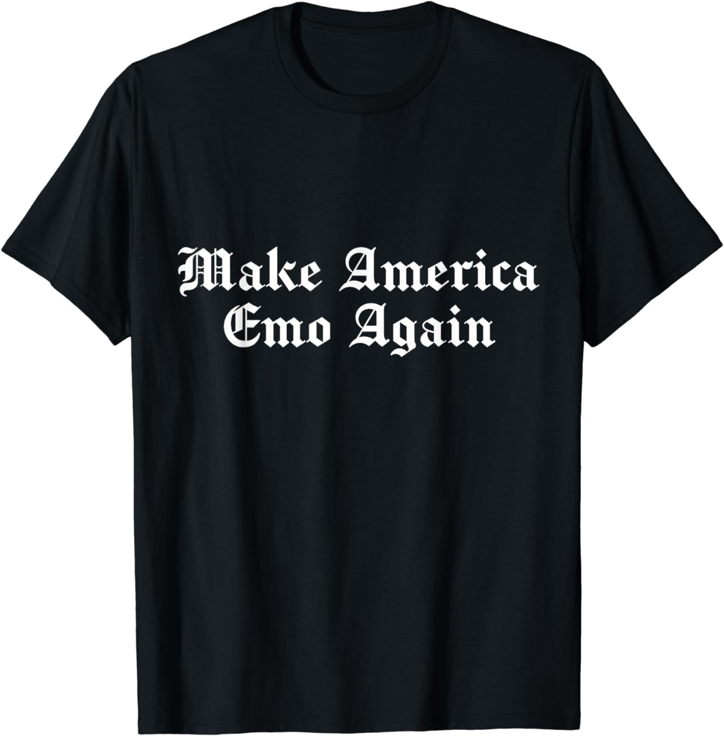 Make america Emo again Funny Goth emo usa T-Shirt - Walmart.com