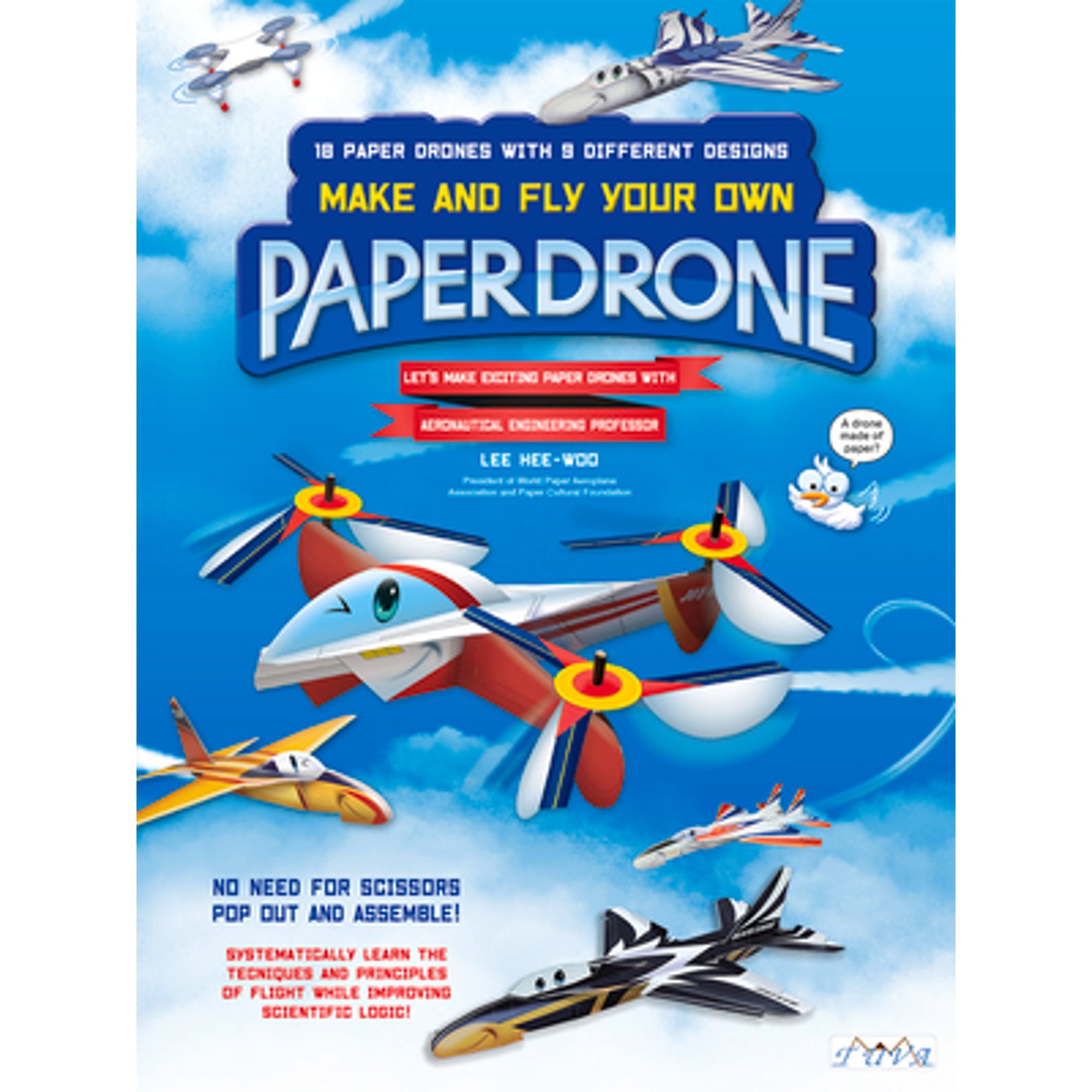 Pre-Owned Make and Fly Your Own Paper Drone: 18 Paper Drones with 9 ...
