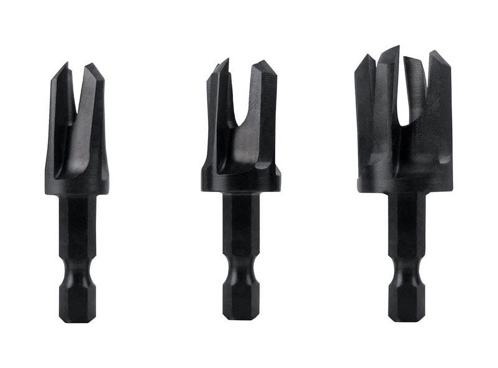 Make it Snappy Tools 3 Piece Tapered Plug Cutter Set - Walmart.com