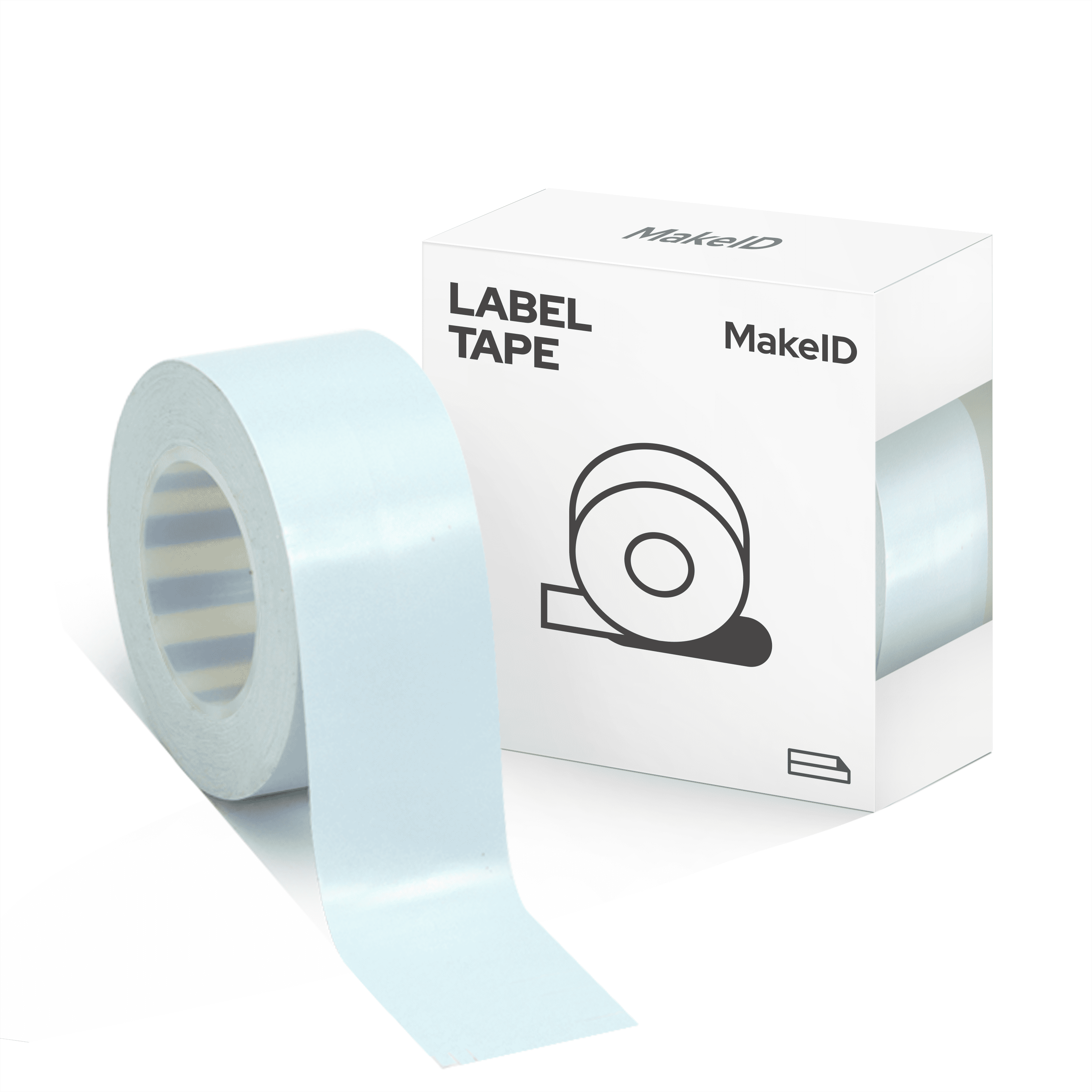 MakeID L1 E1 Q1 Label Maker Tape Refills, 16mm x 4m (0.63" x 13 ...