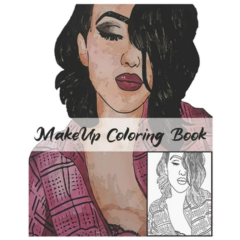 make up coloring pictures